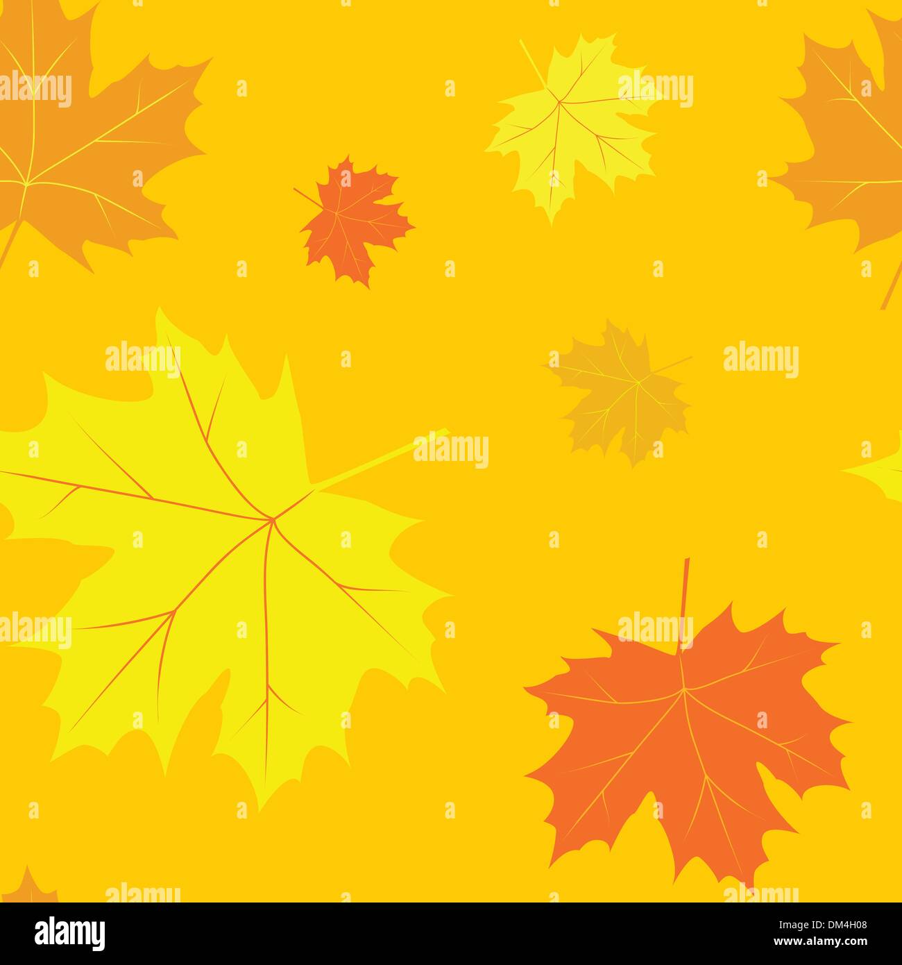 Seamless pattern leaves backgrounds Stock Vector Images - Alamy