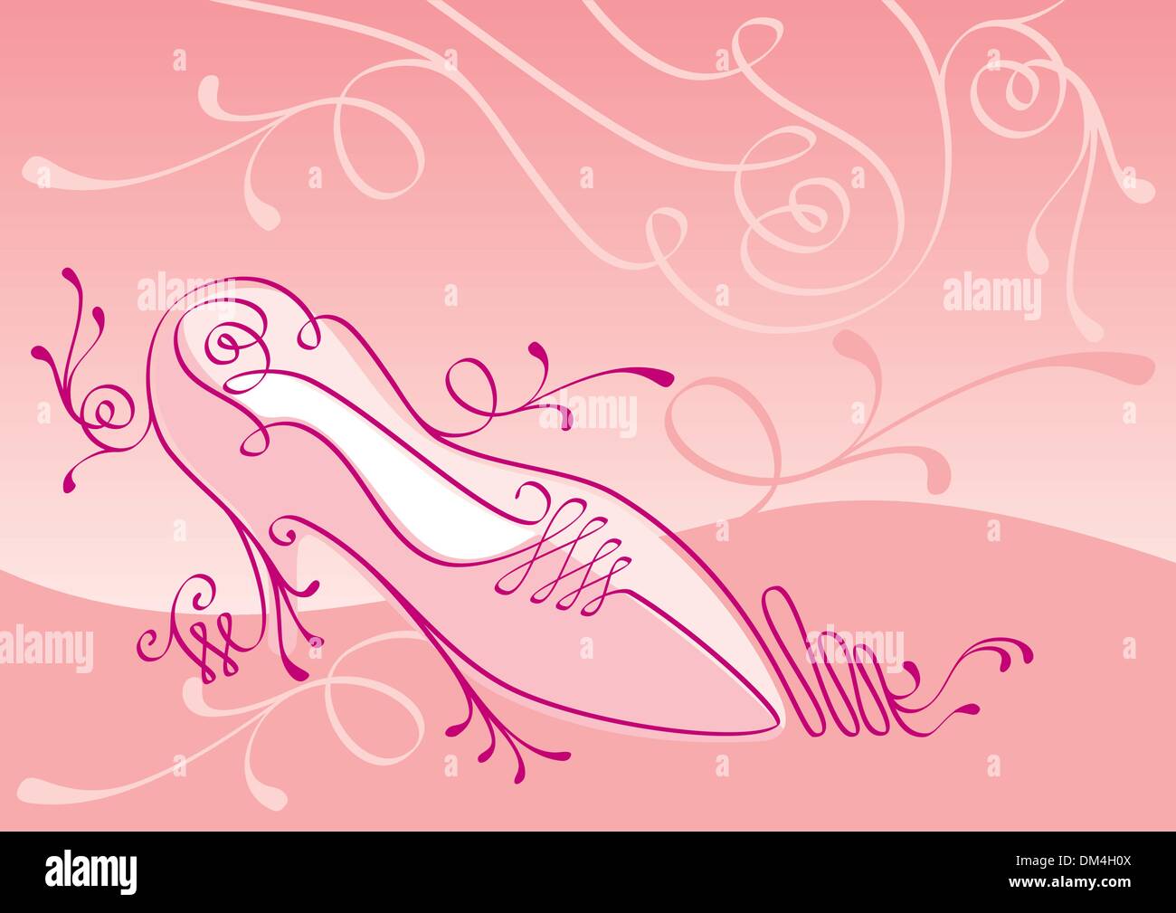 Background shoe Stock Vector Images - Alamy