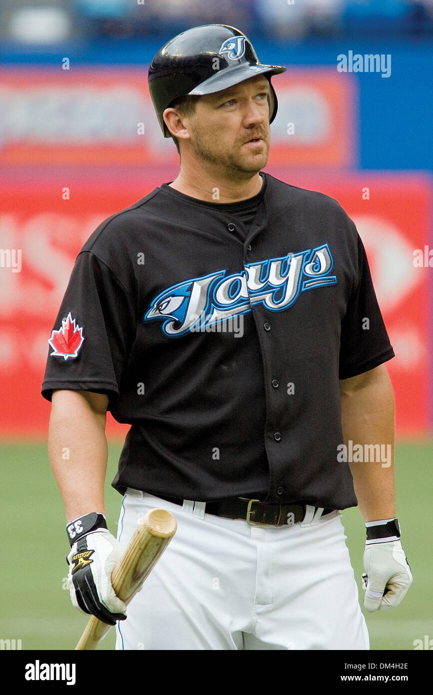 oronto Blue Jays Scott Rolen steps up to bat at the bottom of the ...