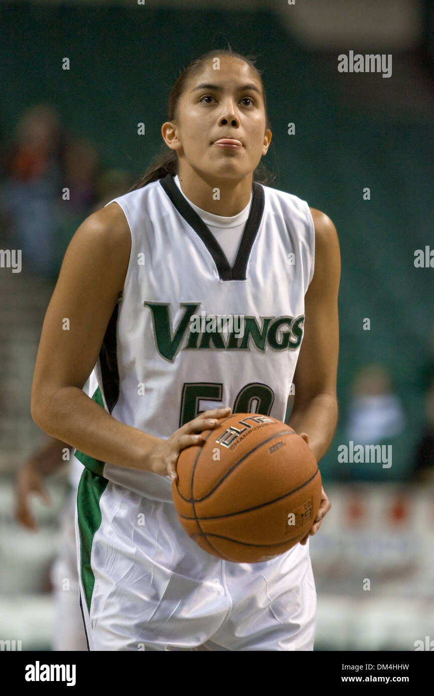 19 December 2009: Cleveland State Vikings Jessica Roque (50) during the ...