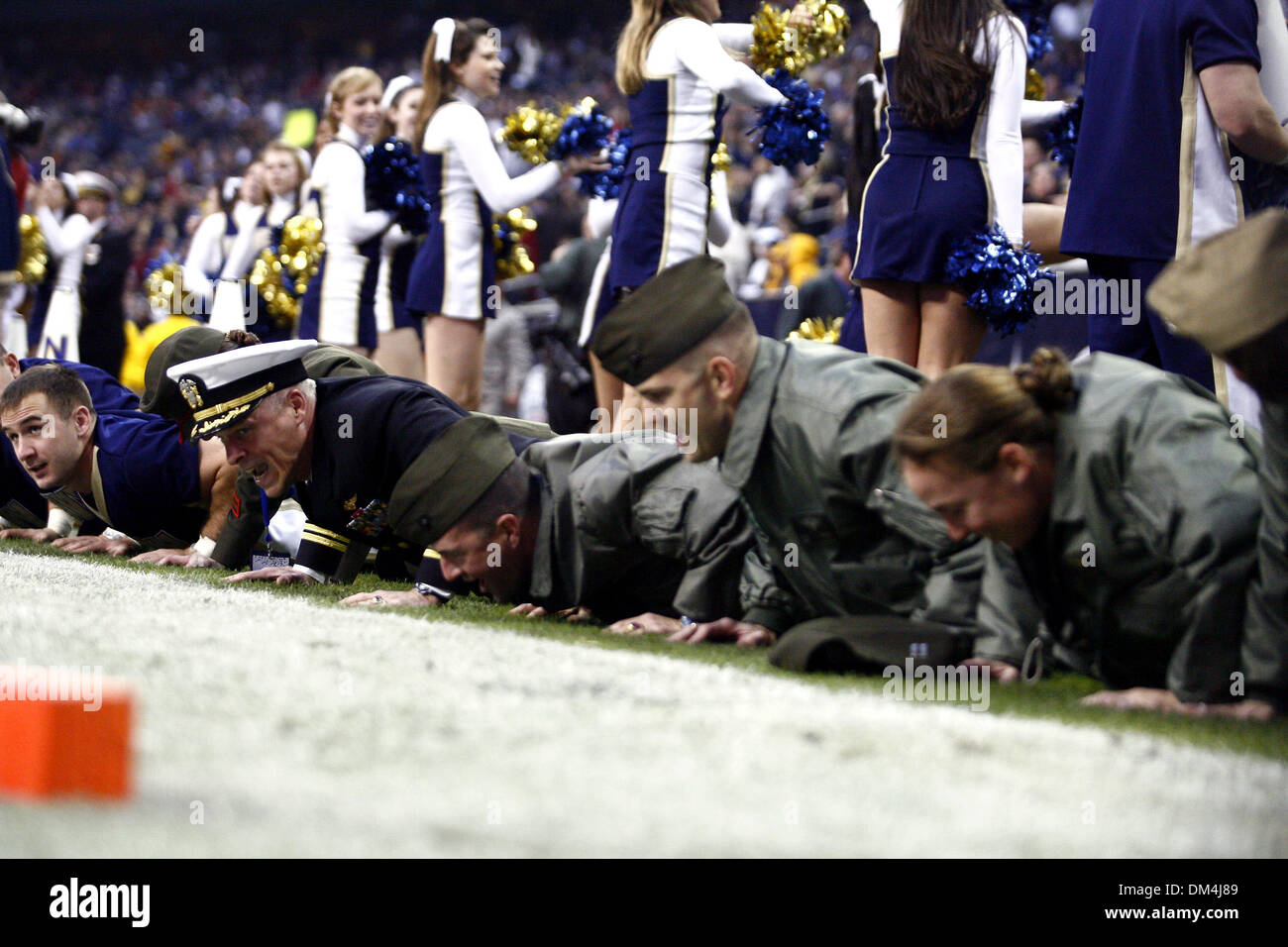 Captain Matthew L. Klunder, Commandant of Navy Midshipmen celebrates a ...