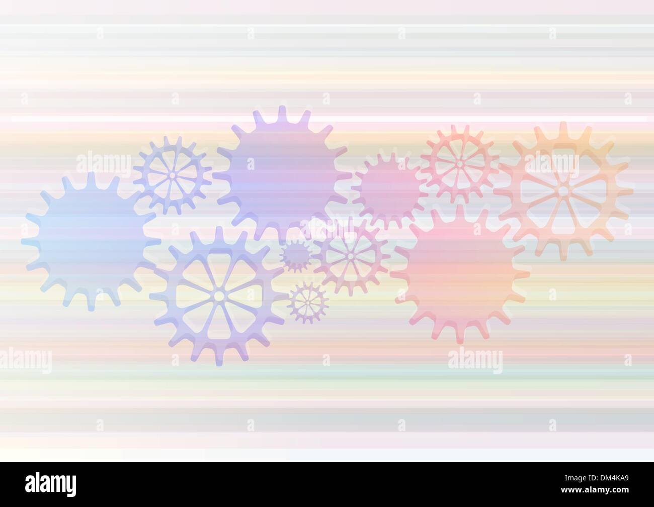 Cogs gears mechanism Stock Vector Images - Alamy