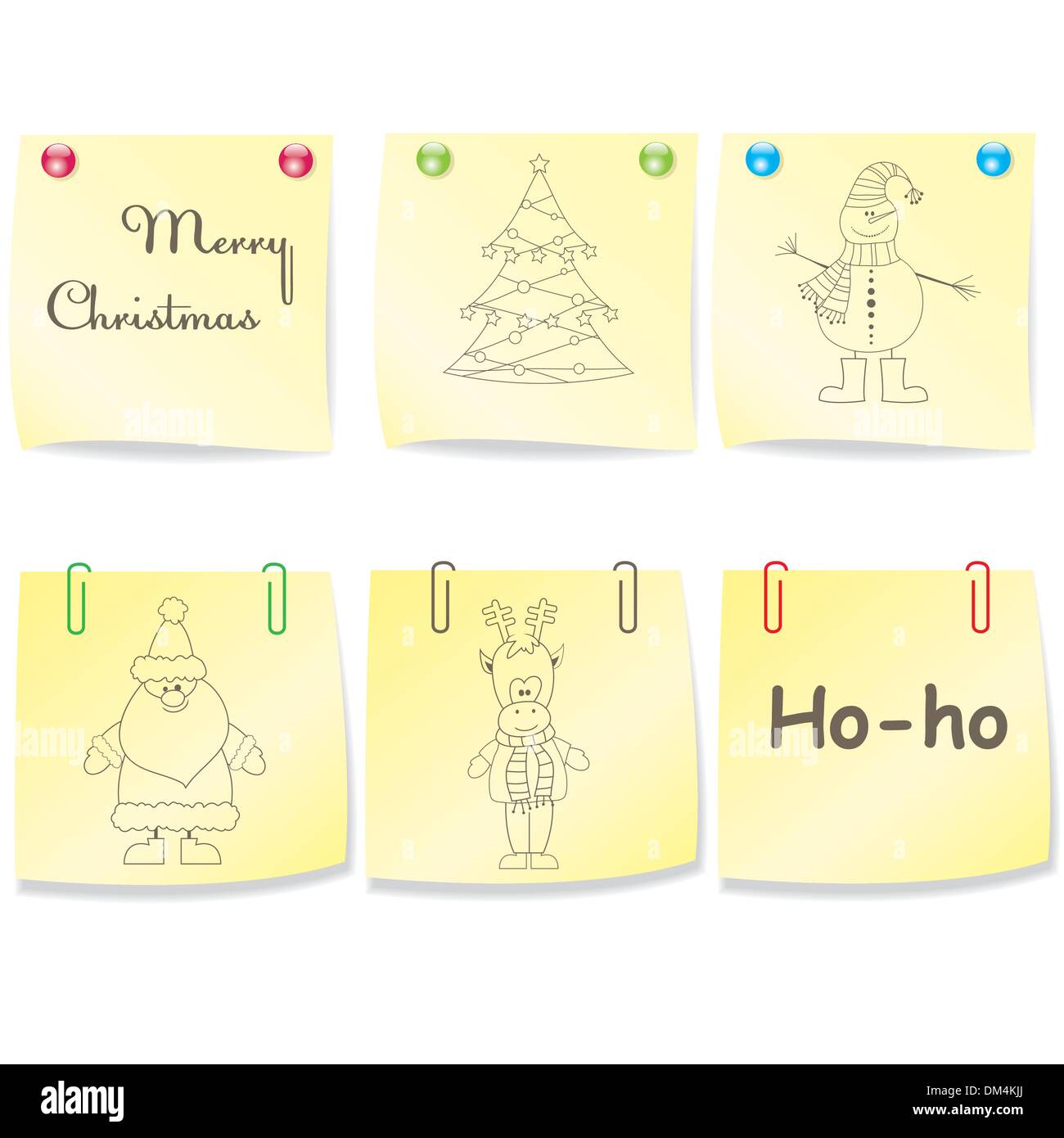 Large set christmas tree Cut Out Stock Images & Pictures - Alamy