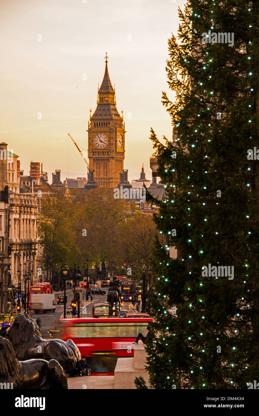Big ben from trafalgar square hi-res stock photography and images - Alamy