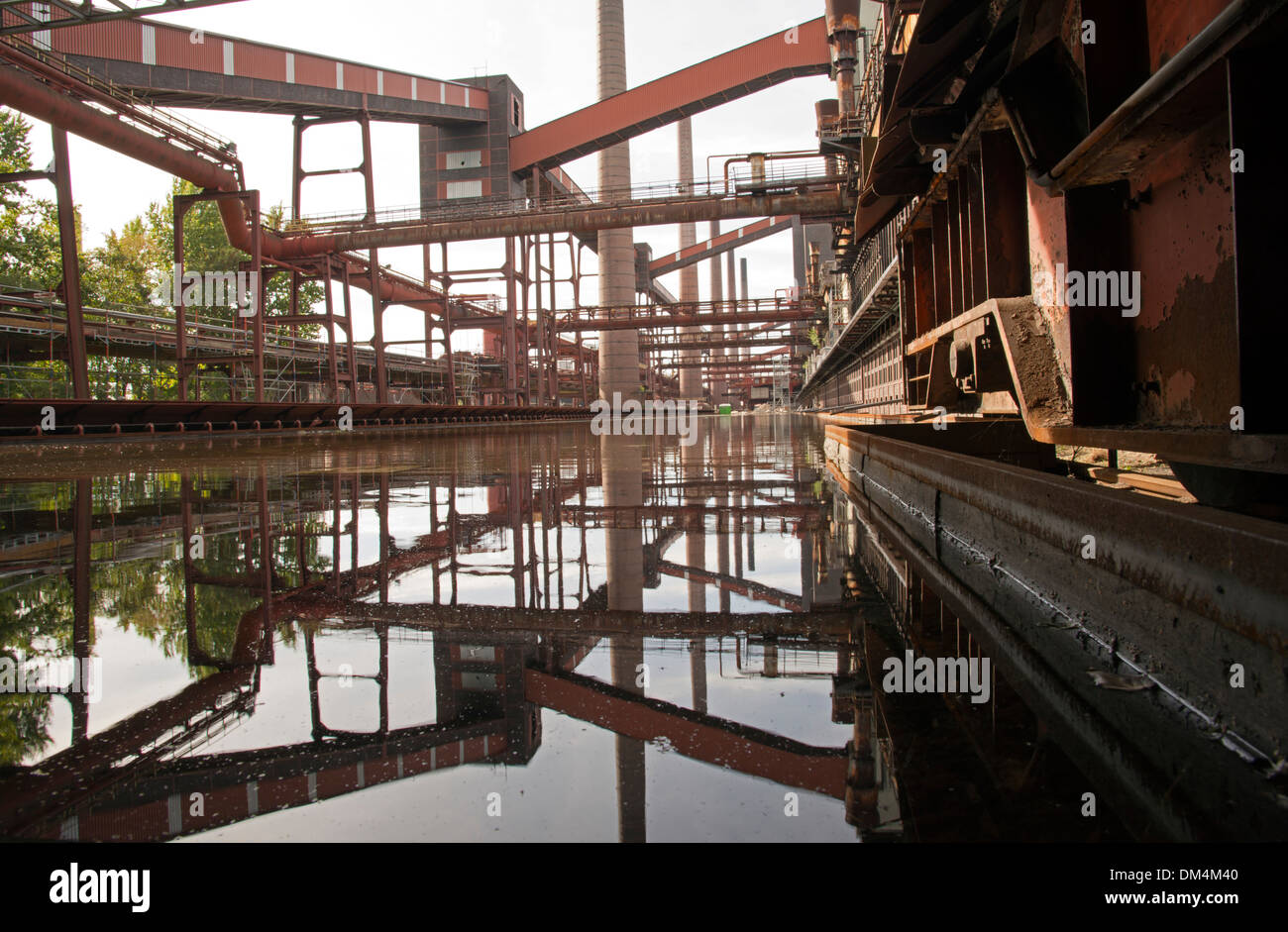 outside mining mine German Germany former Essen Europe pit industry ...