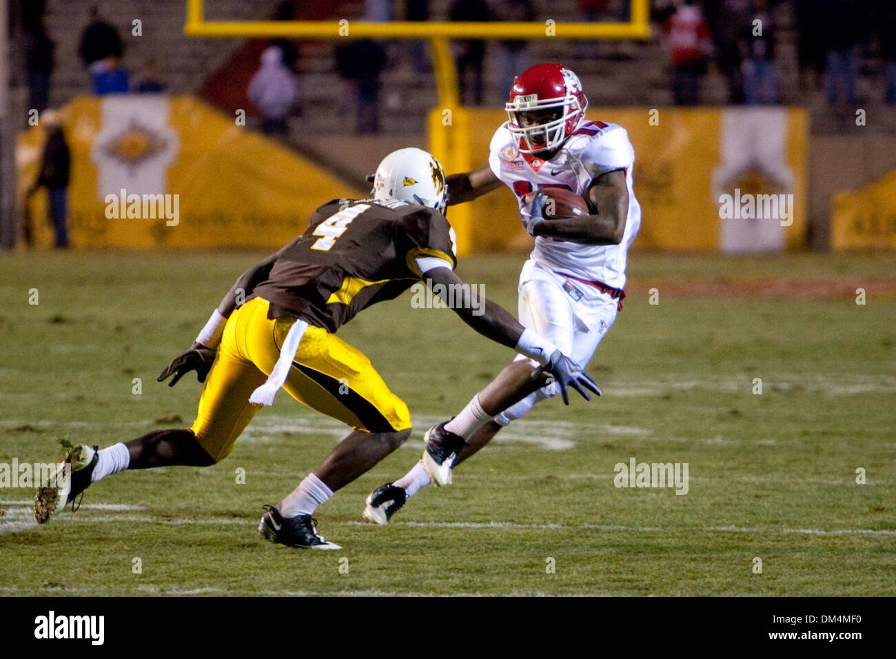 Fresno State University wide receiver Jamel Hamler (17) works the ...
