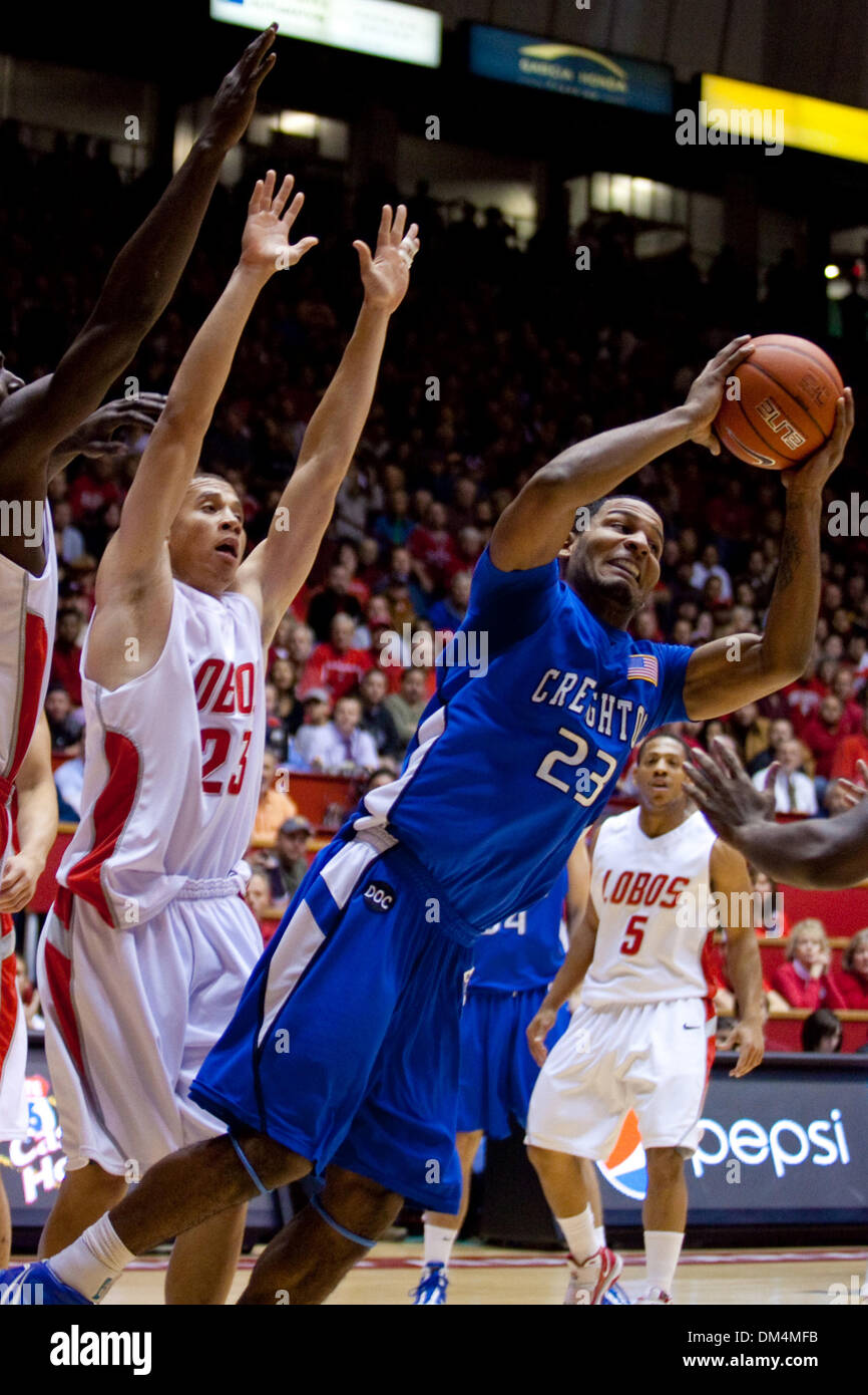 Creighton Wayne Runnels (23) falls over while retrieving a rebound. The ...