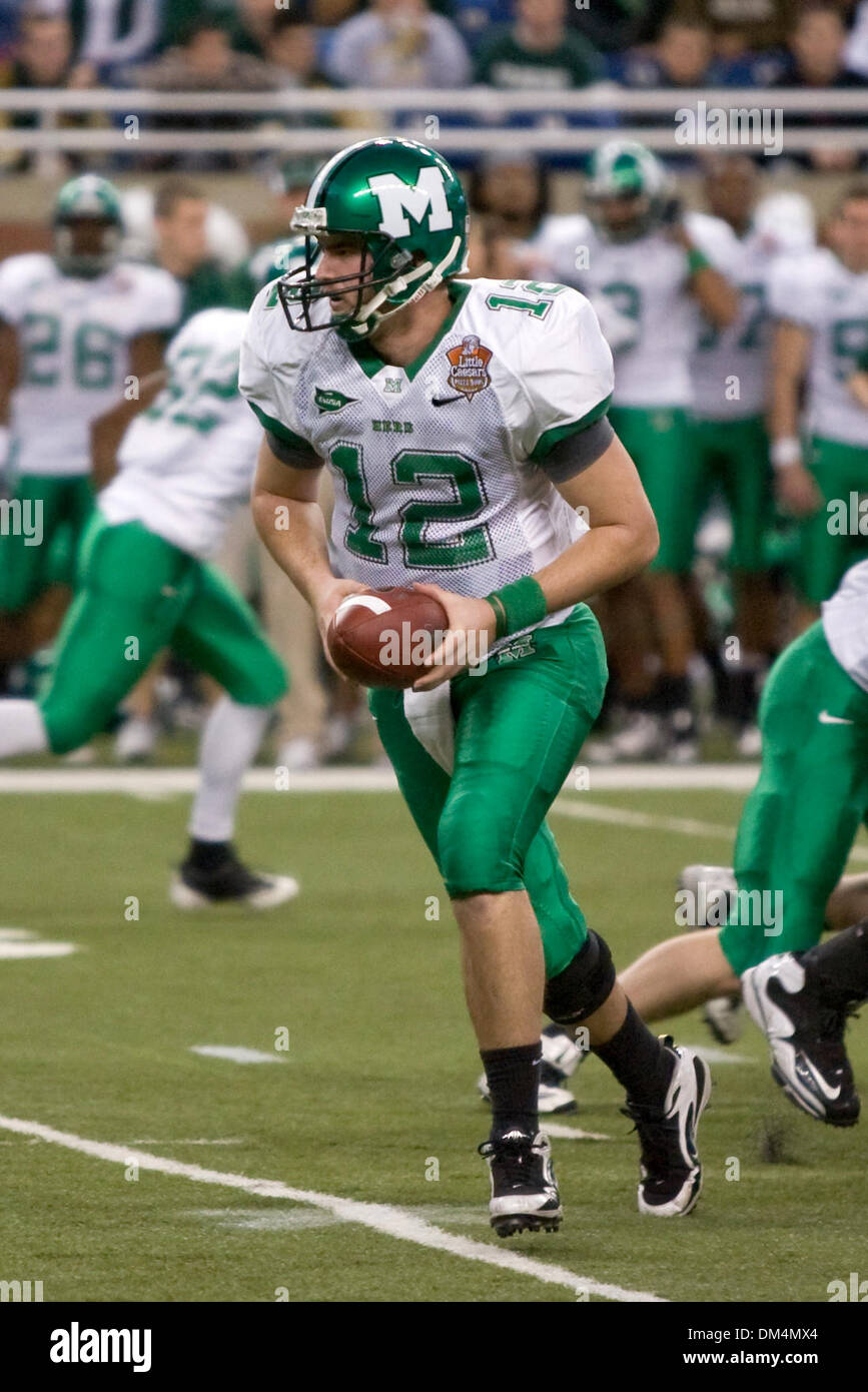26 December 2009: Marshall Thundering Herd quarterback Brian Anderson ...