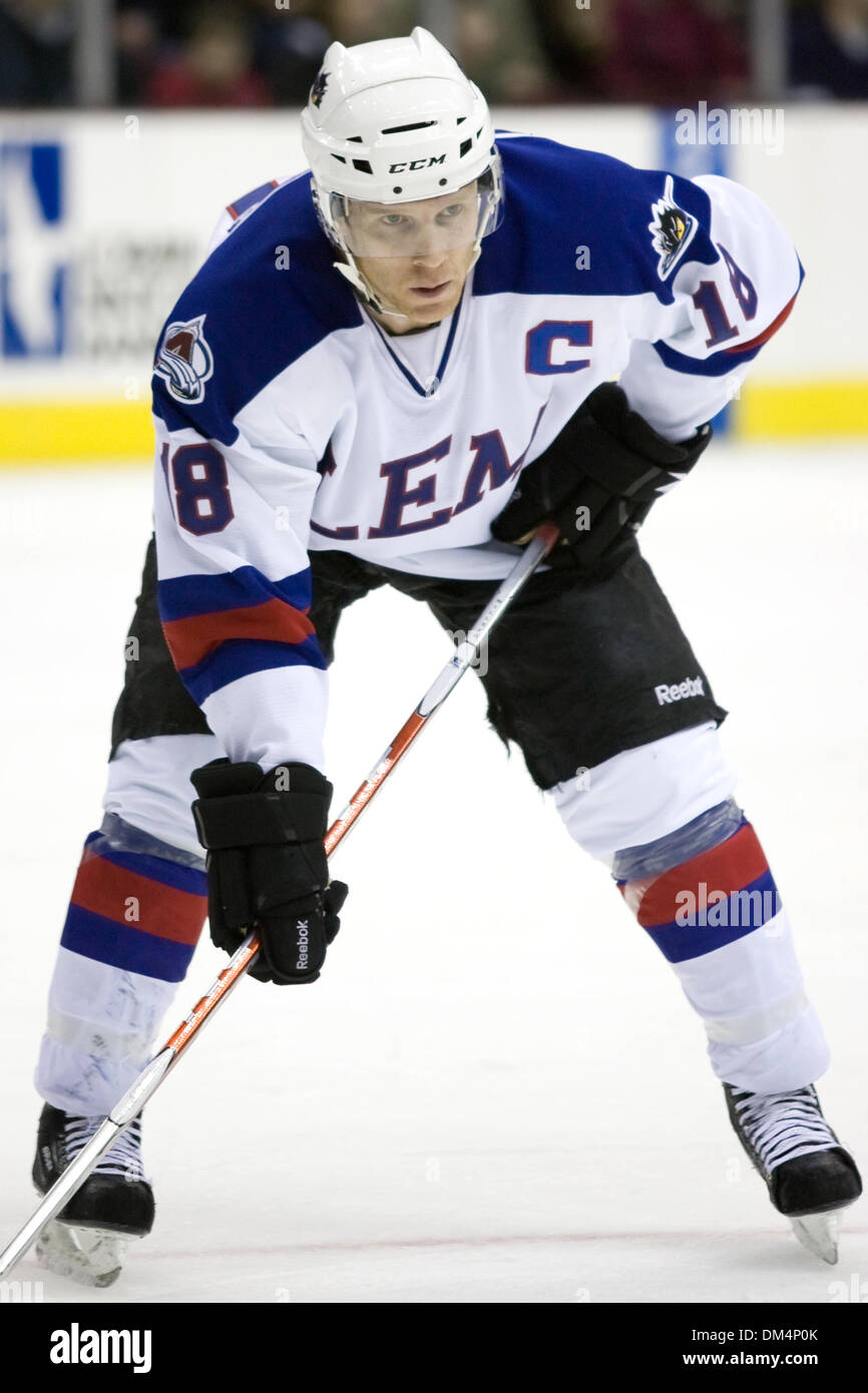 29 January 2010: Lake Erie Monsters Brian Willsie (18) during the first ...