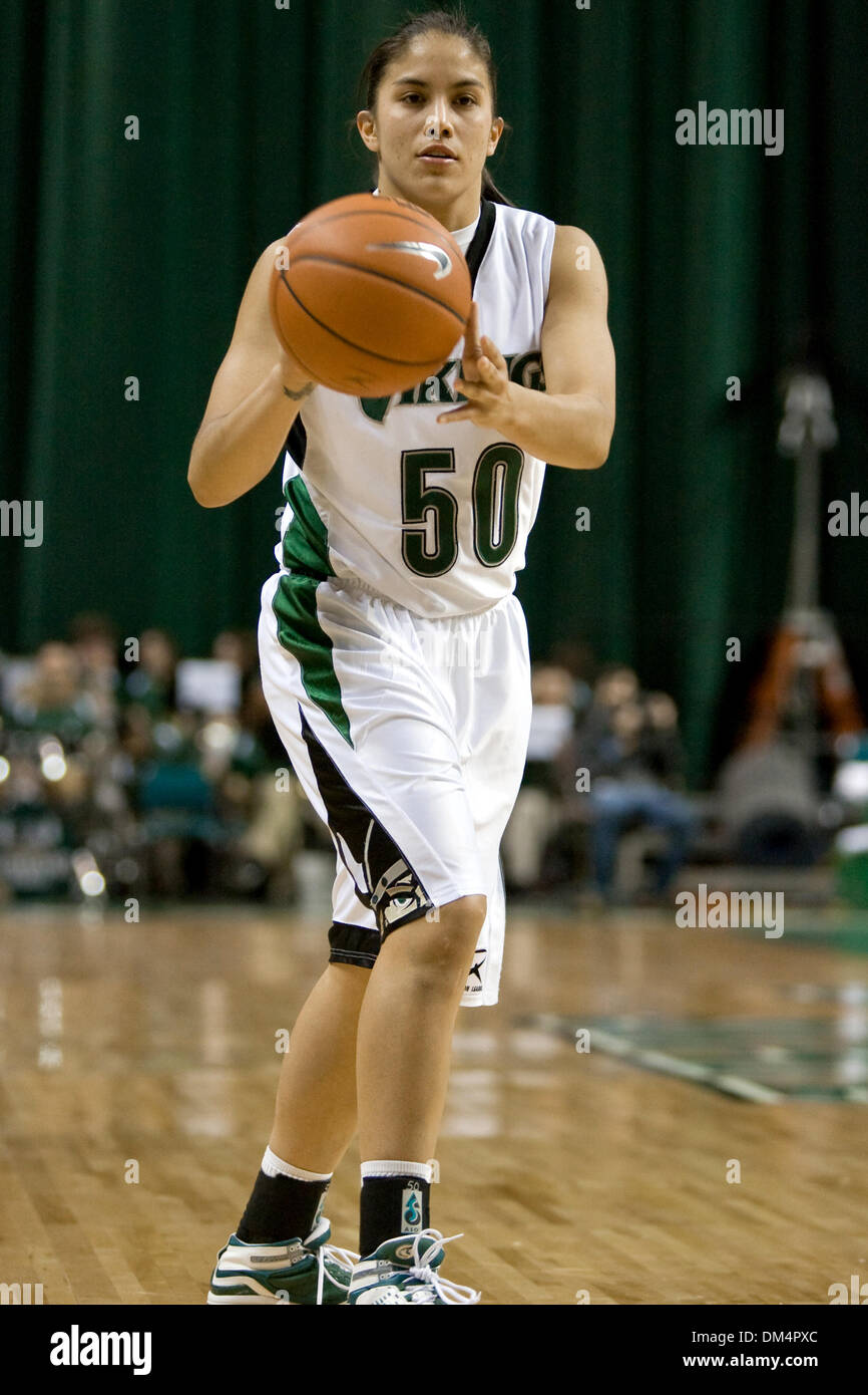 25 February 2010: Cleveland State Vikings Jessica Roque (50) during the ...