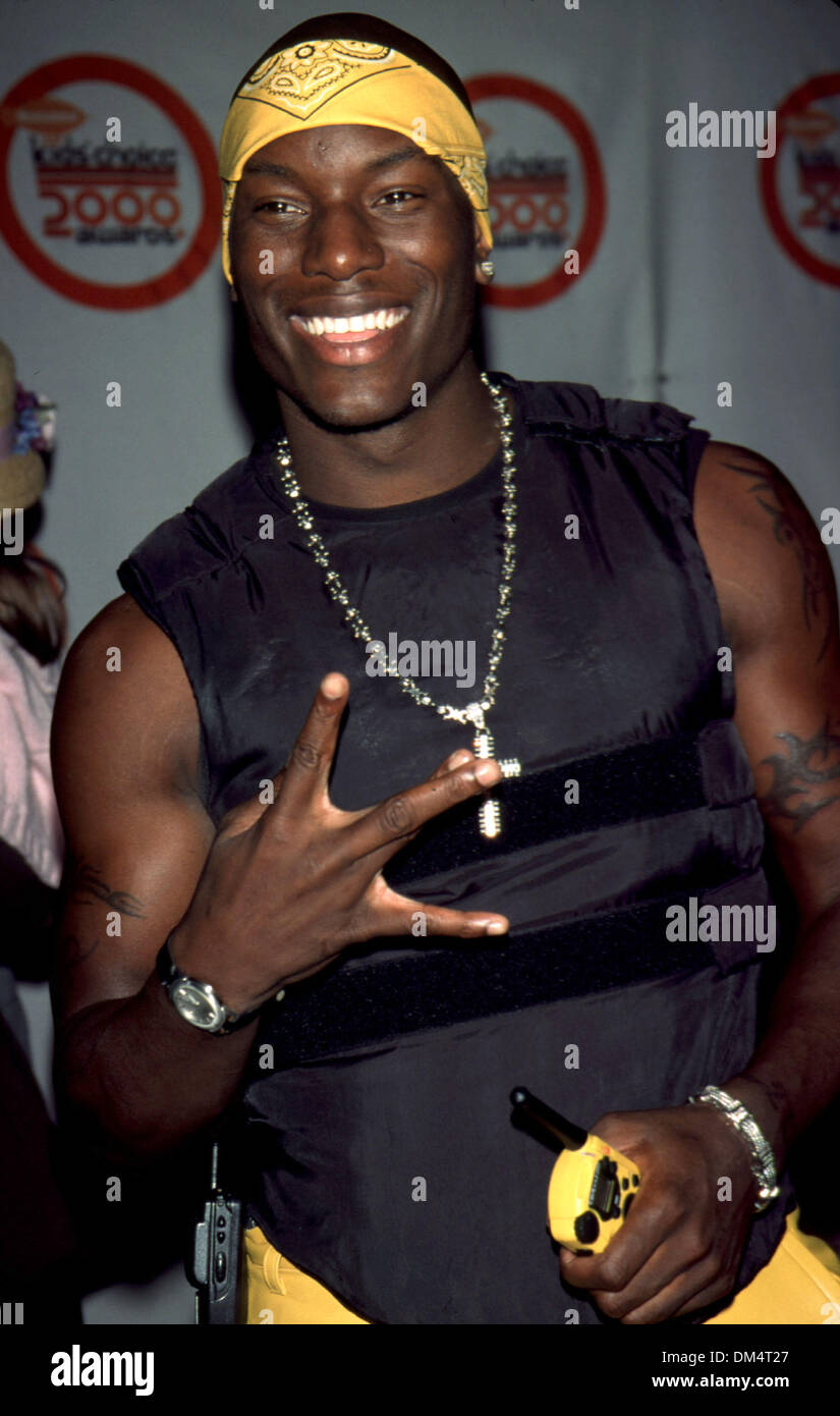 Apr 14, 2000; Los Angeles, CA, USA; Rapper TYRESE @ the Nickelodeon's ...