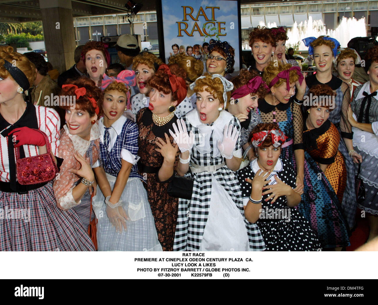 July 30, 2001 - RAT RACE.PREMIERE AT CINEPLEX ODEON CENTURY PLAZA CA ...