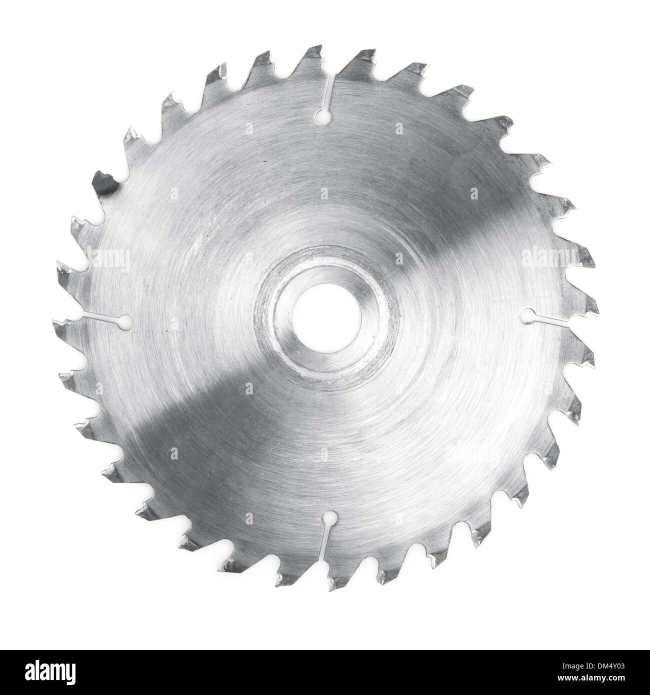 Circular saw blade. Isolated on white background Stock Photo - Alamy