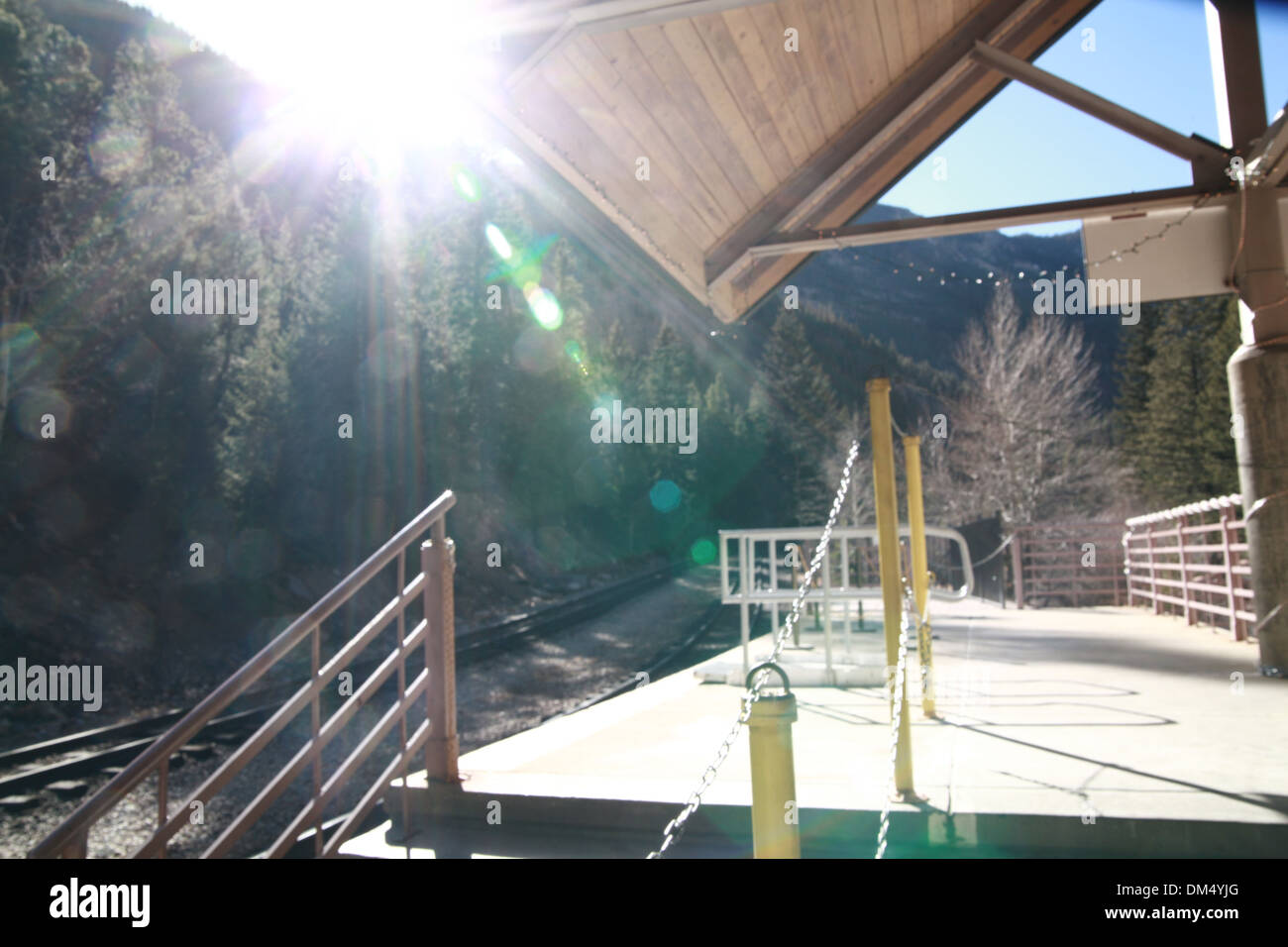 Devil's Gate train station in Georgetown Colorado Stock Photo - Alamy