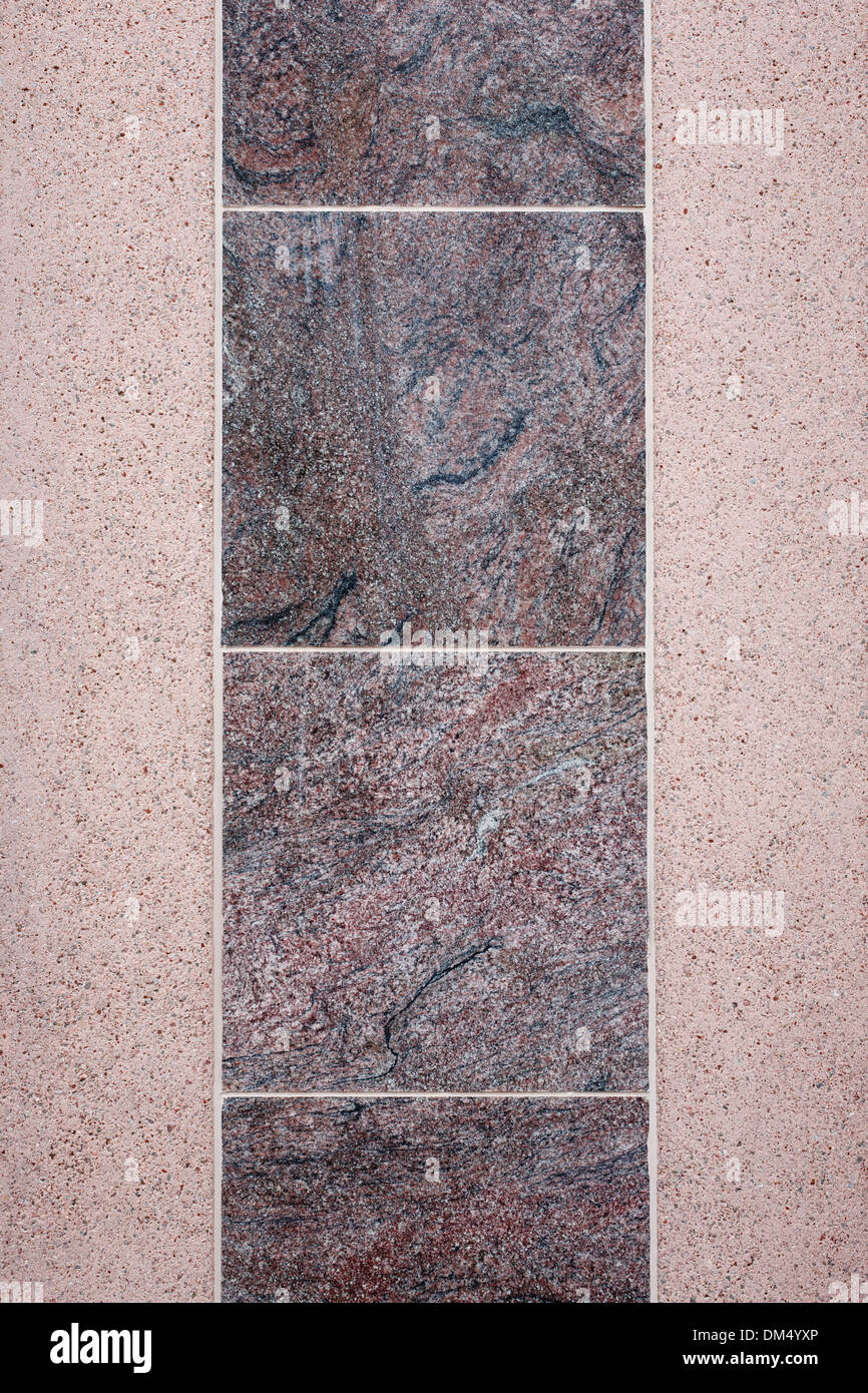 Background - marble tiles on concrete wall Stock Photo - Alamy