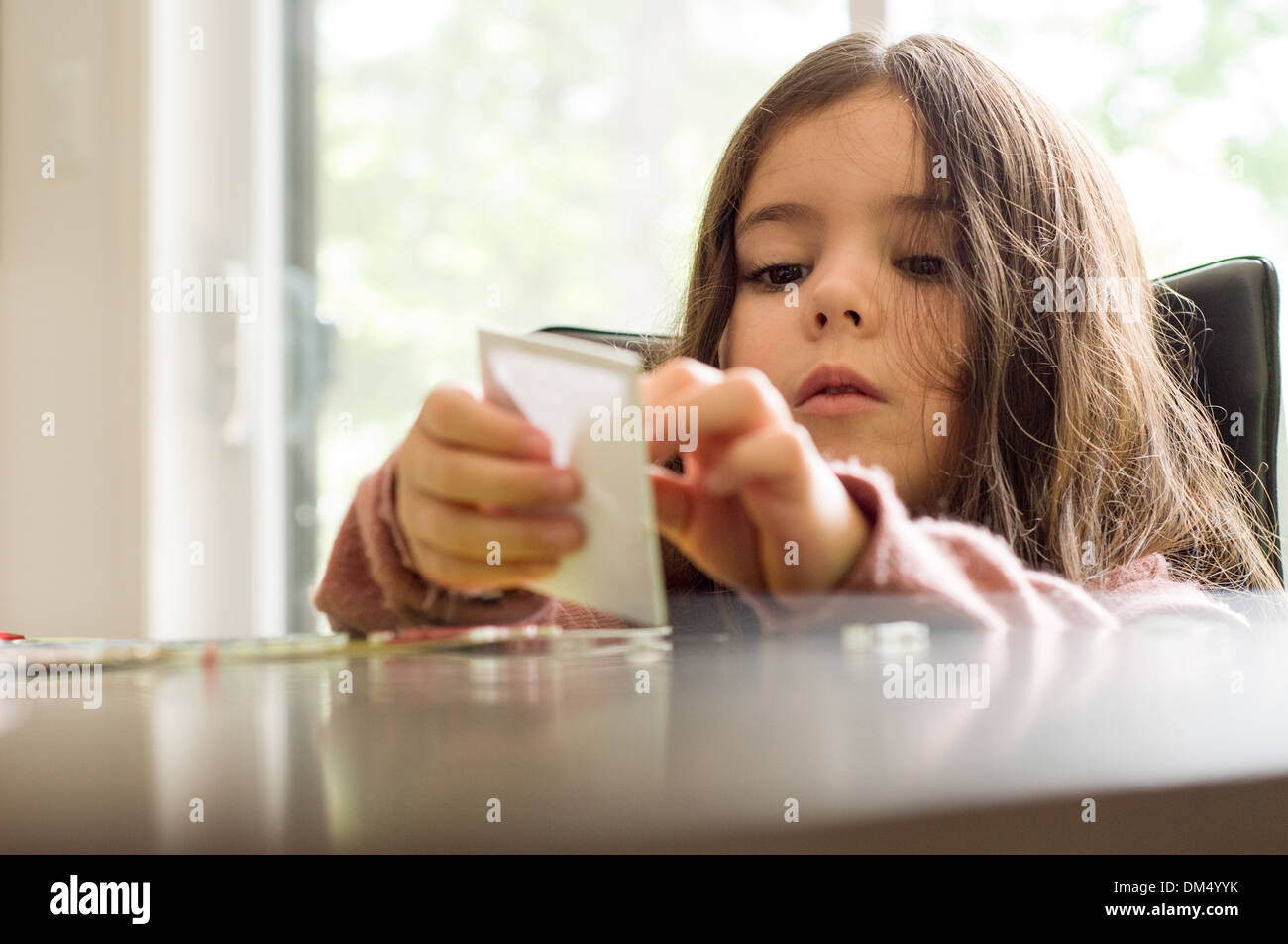 Child playing games Stock Photo - Alamy