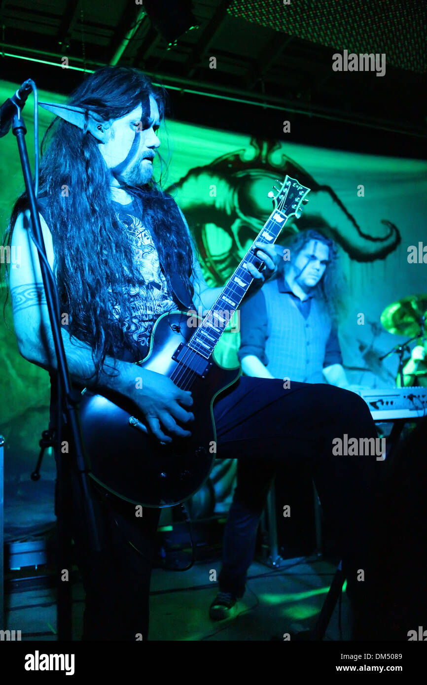 Finntroll band on stage Stock Photo - Alamy
