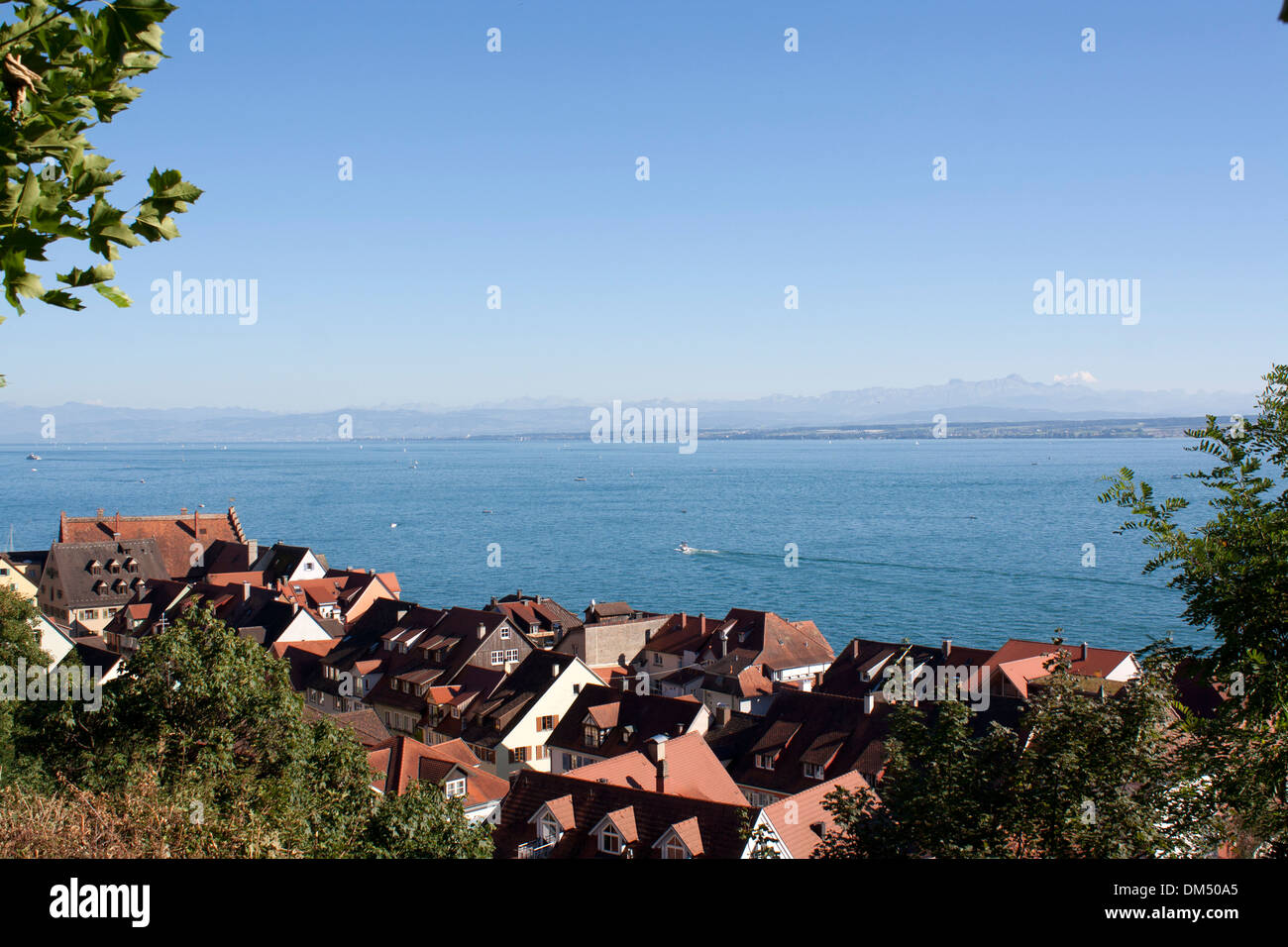lake of constance with view to switzerland Stock Photo - Alamy