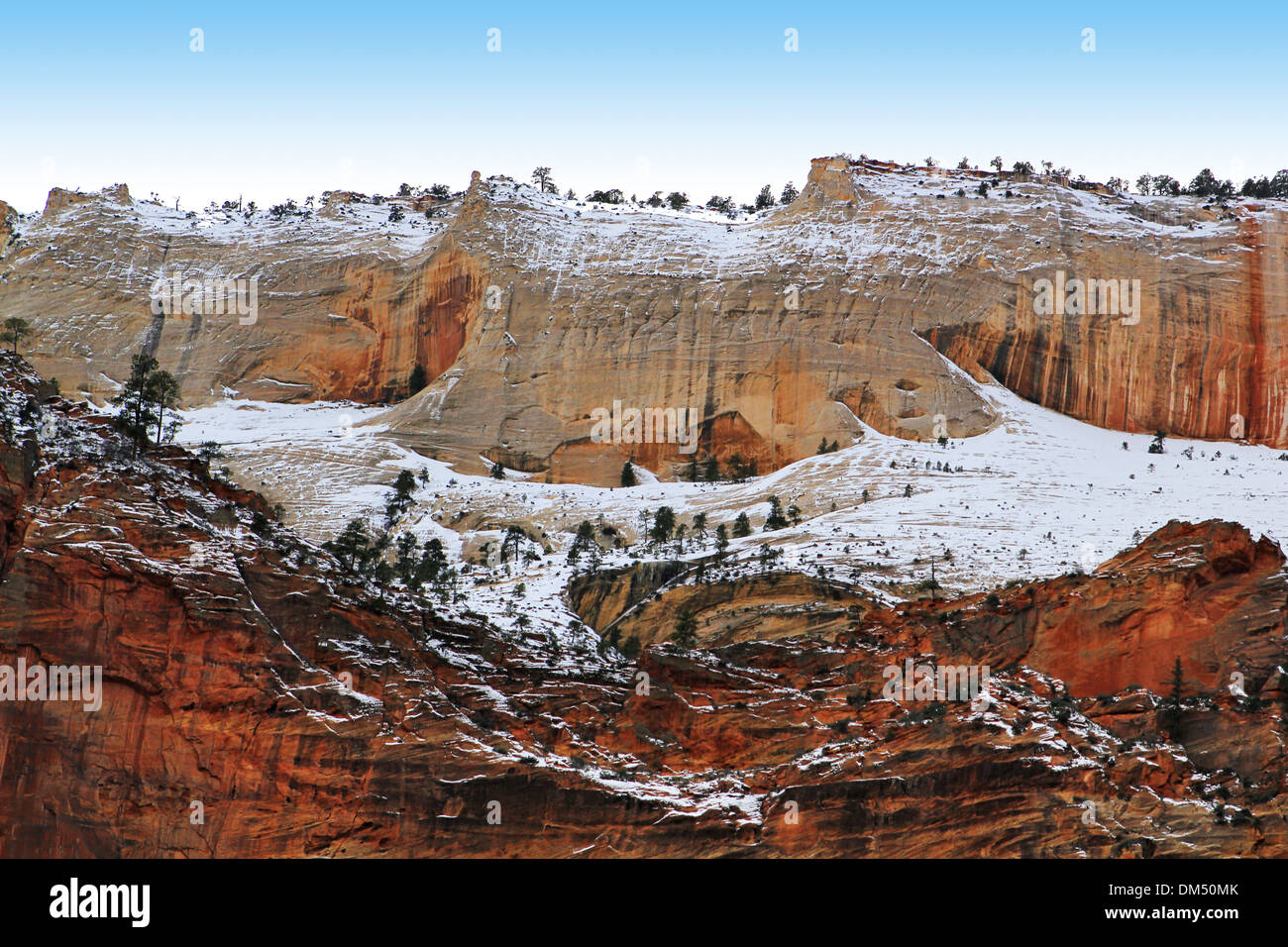 Landscape scenery of Zion National Park in southwest Utah Stock Photo ...