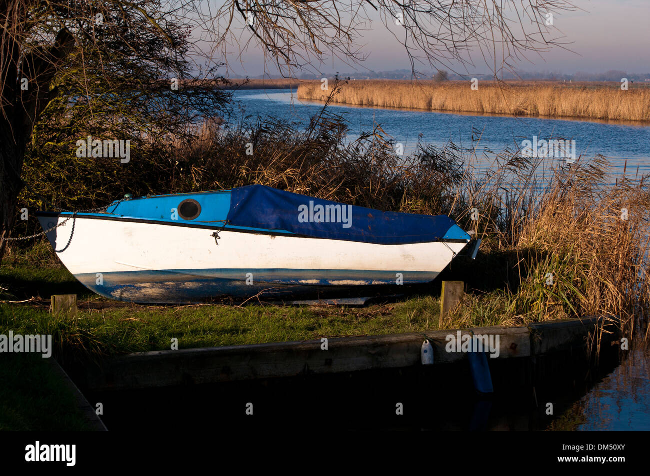 River Bure Upton Norfolk Broads Stock Photo - Alamy