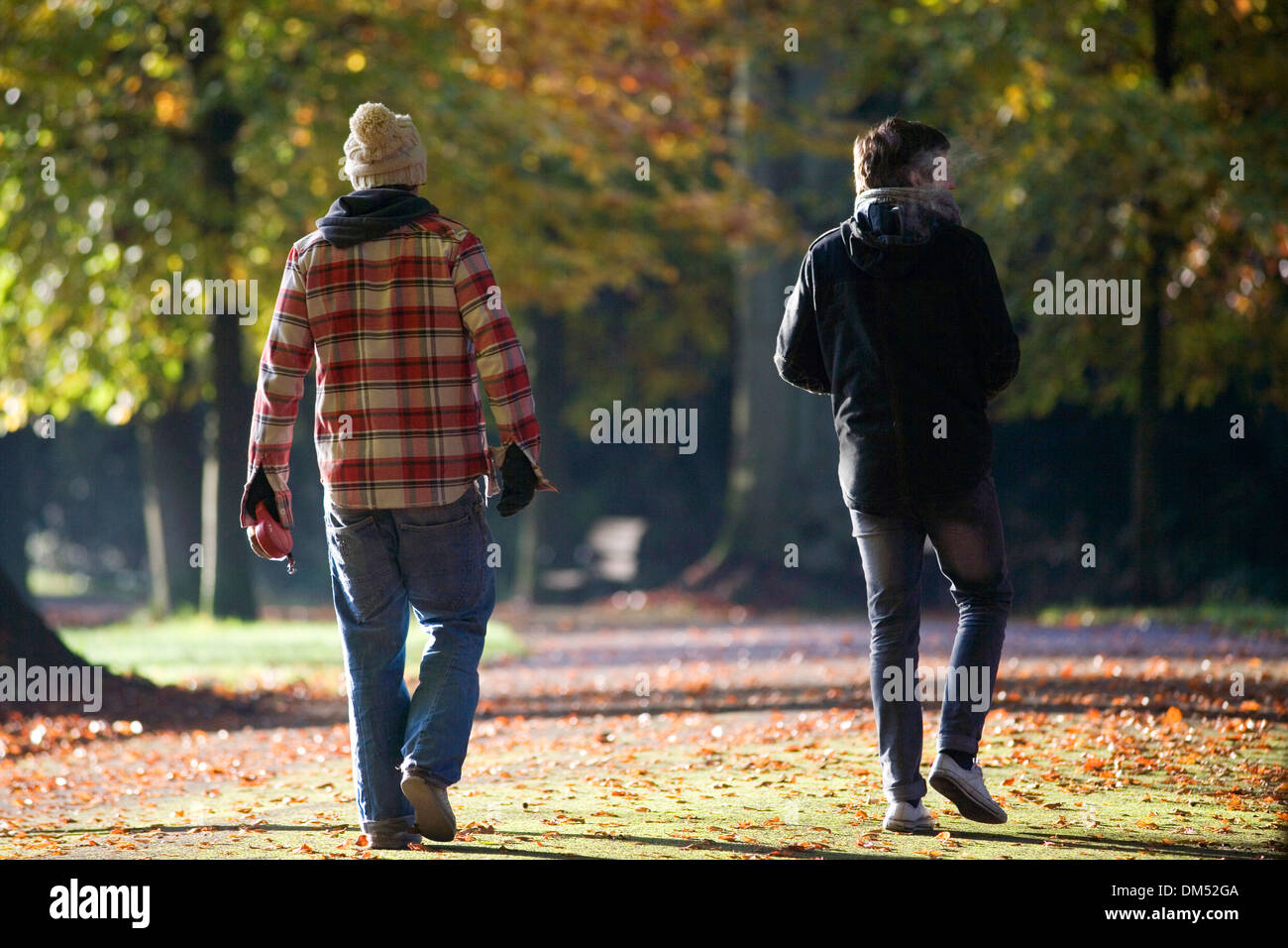 Walkers leisure walkway park hi-res stock photography and images - Alamy