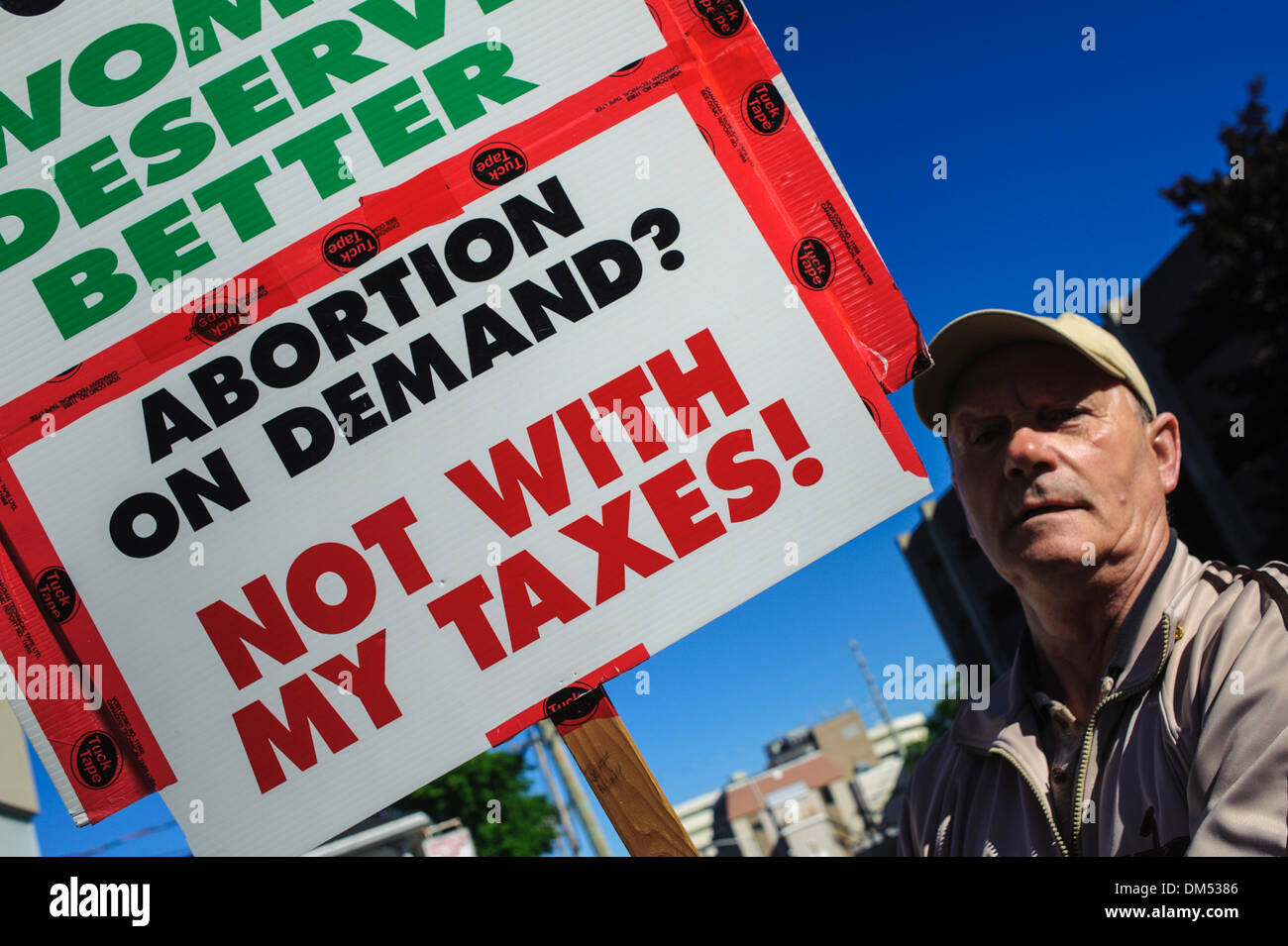 Anti abortion protest signs hi-res stock photography and images - Alamy