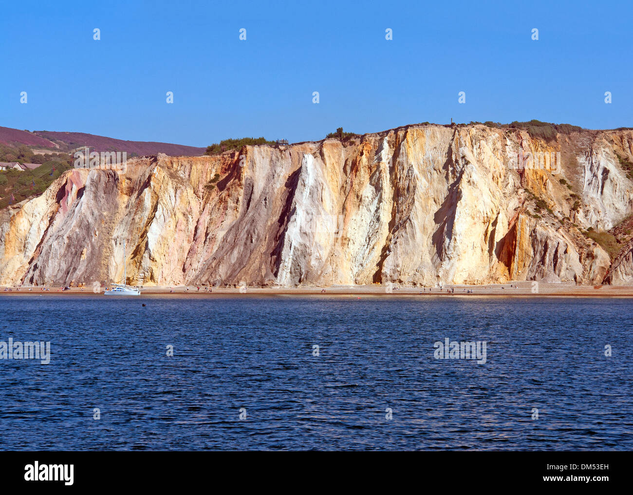 Isle of wight cliffs alum hi-res stock photography and images - Alamy