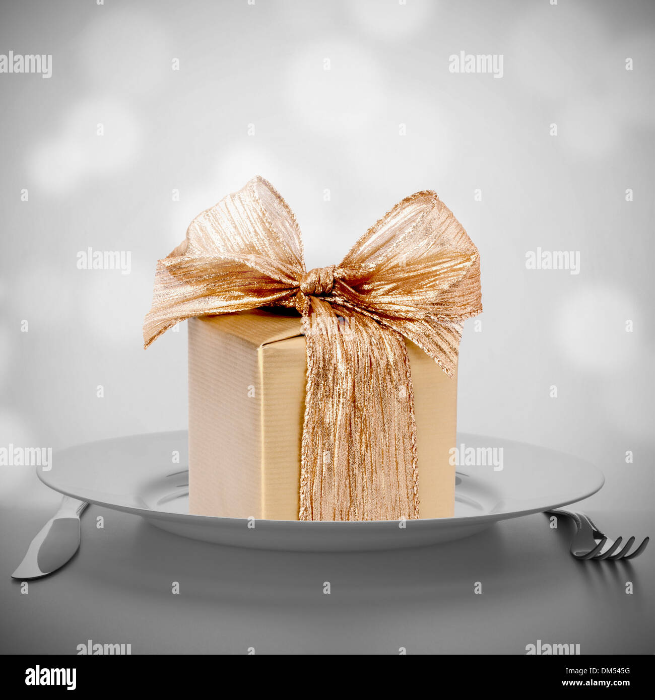 Giving present knife hi-res stock photography and images - Alamy
