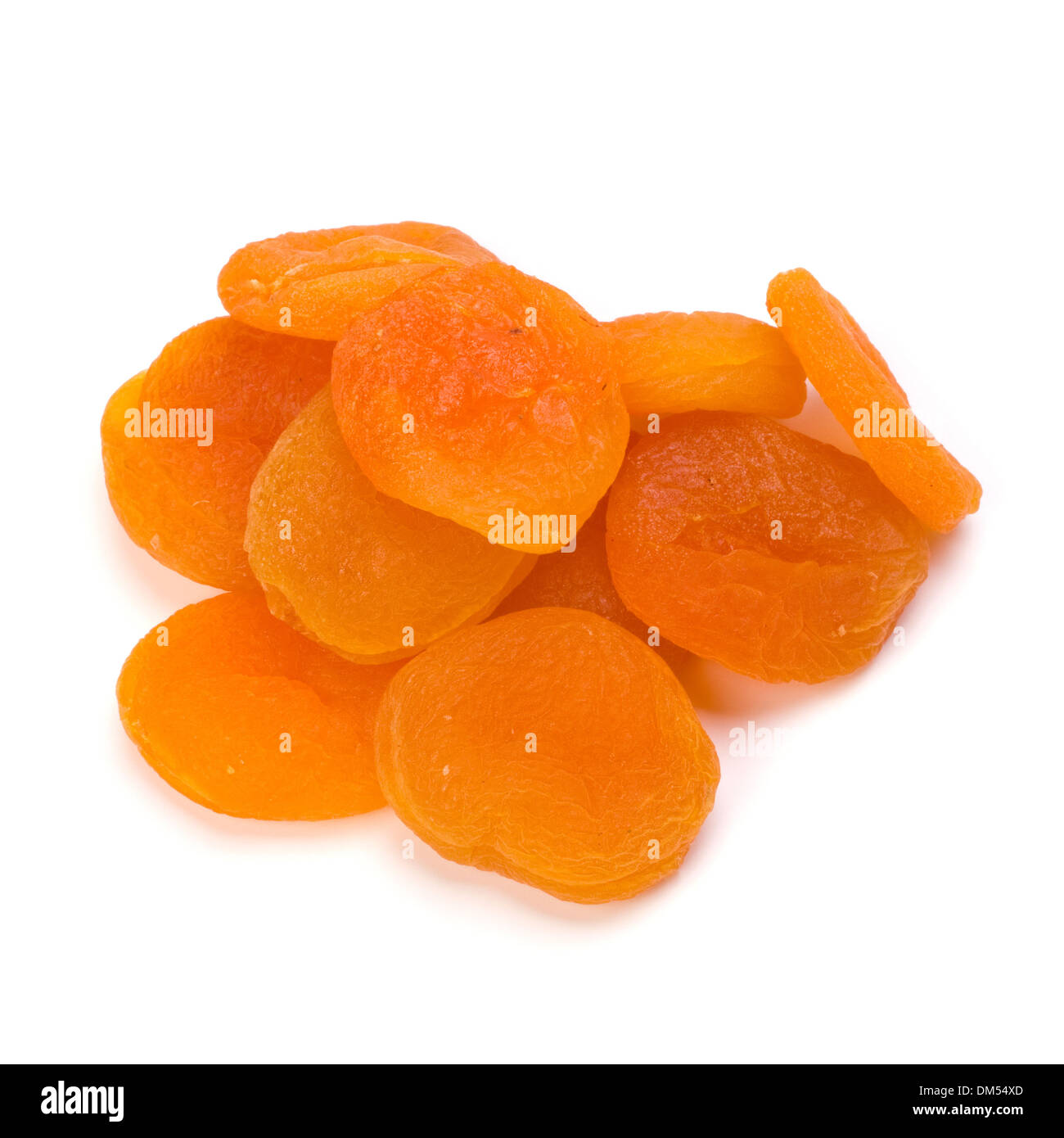 Dried apricots isolated on white background Cut Out Stock Images ...