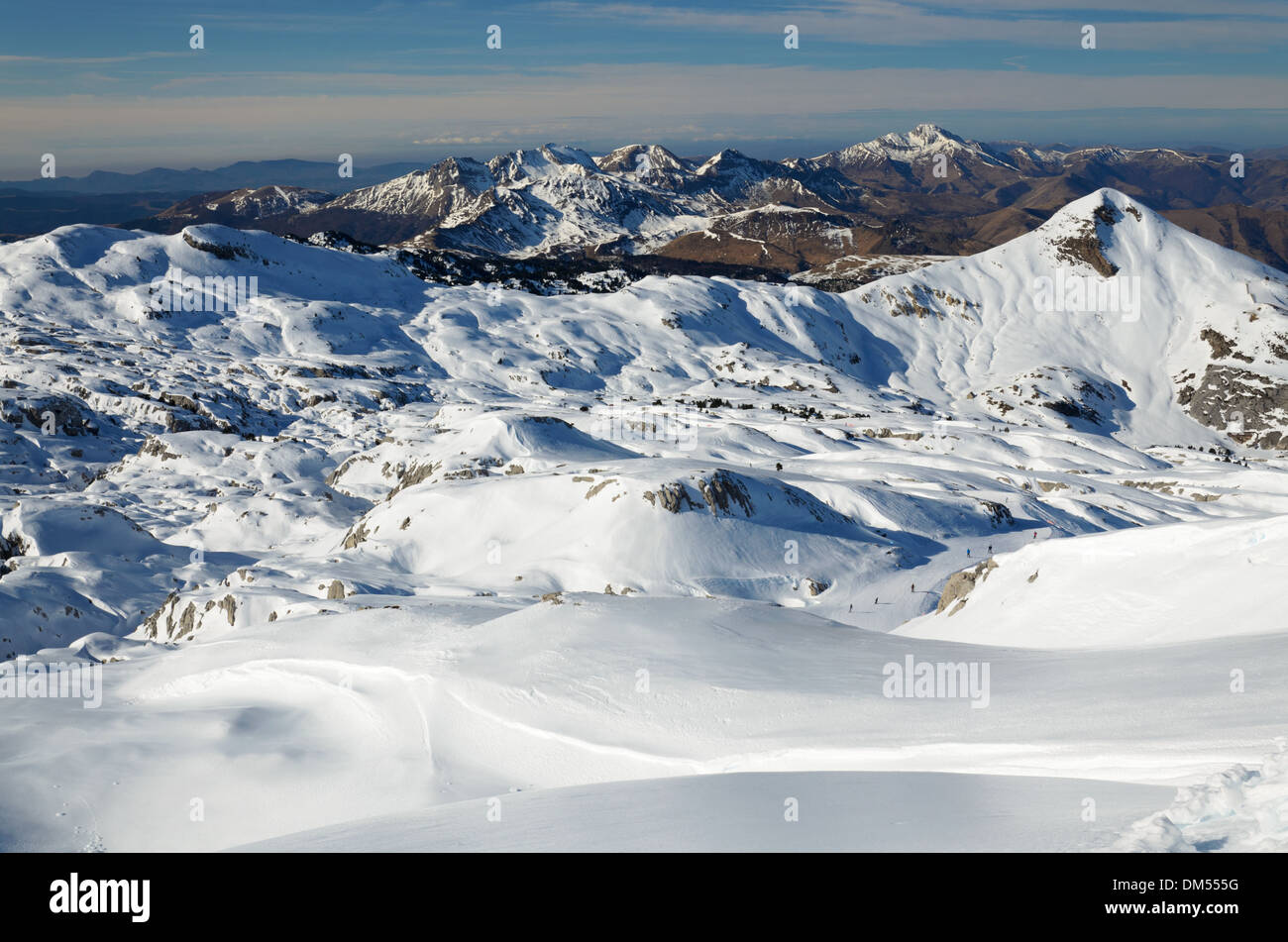 The Atlantic Pyrenees in winter Stock Photo - Alamy