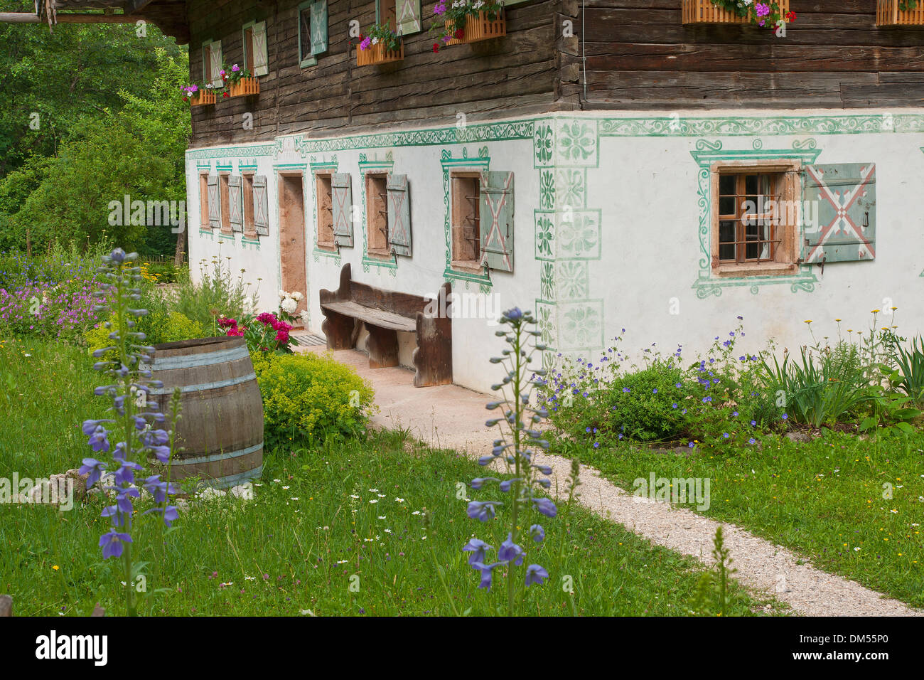 Austria Salzburg land country museum house home building construction ...