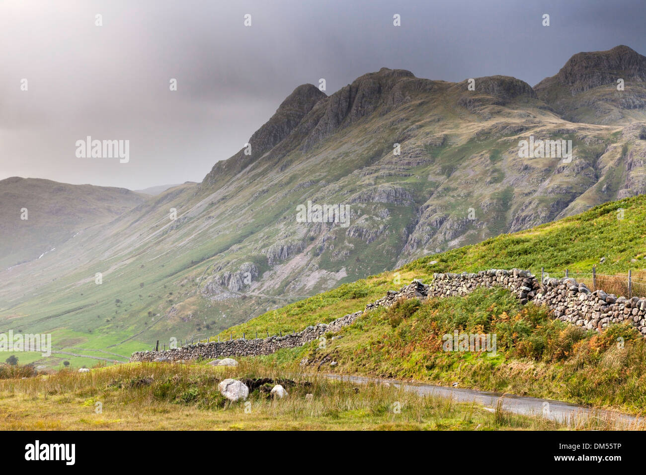 Side Pike from the pass between Great Langdale and Little Langdale ...