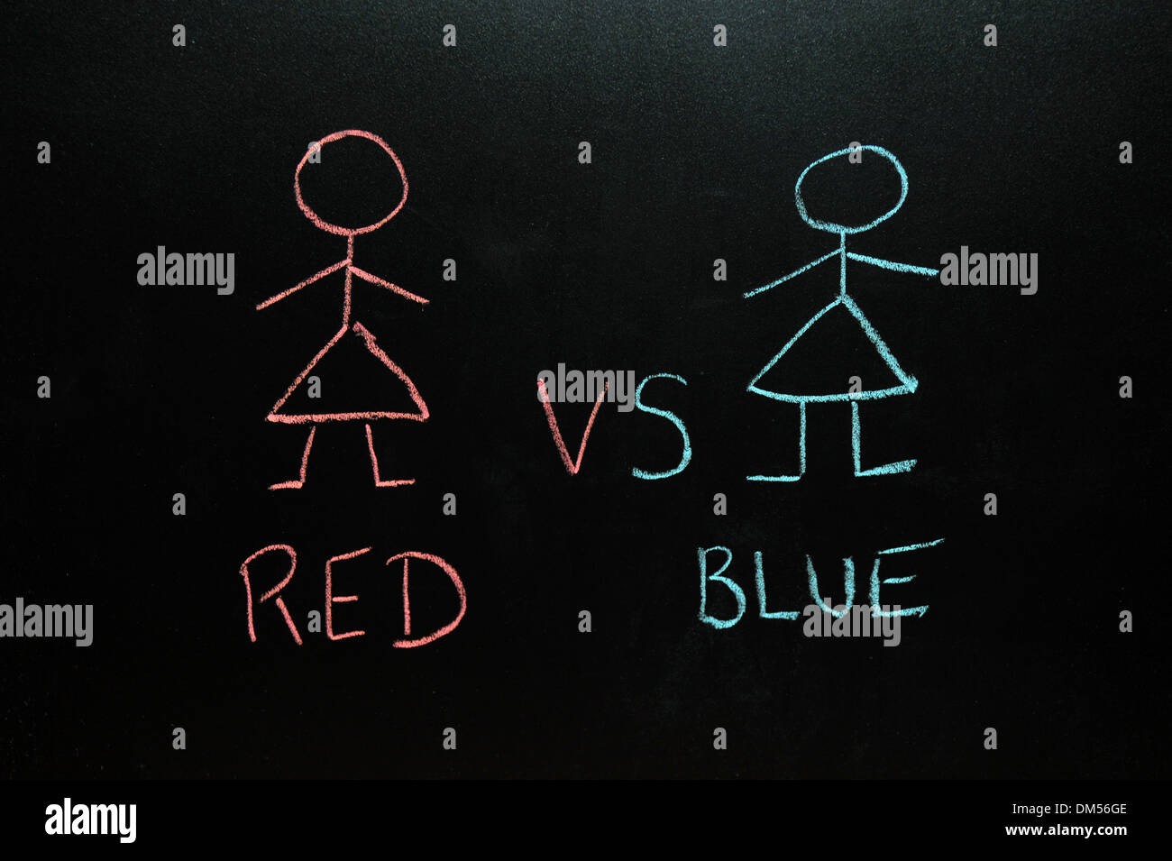 Red chalk drawing girls hi-res stock photography and images - Alamy