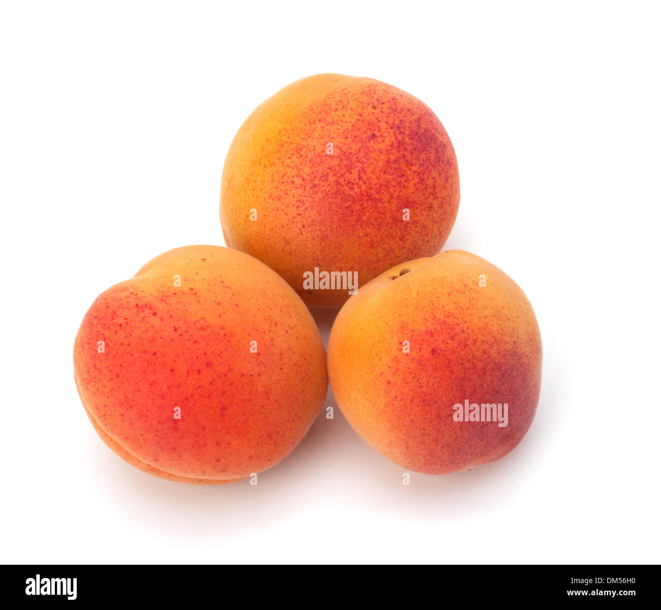 Ripe apricot fruit isolated on white background Stock Photo - Alamy