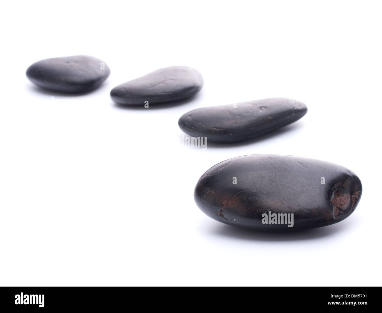 Zen pebbles. Stone spa and healthcare concept Stock Photo - Alamy