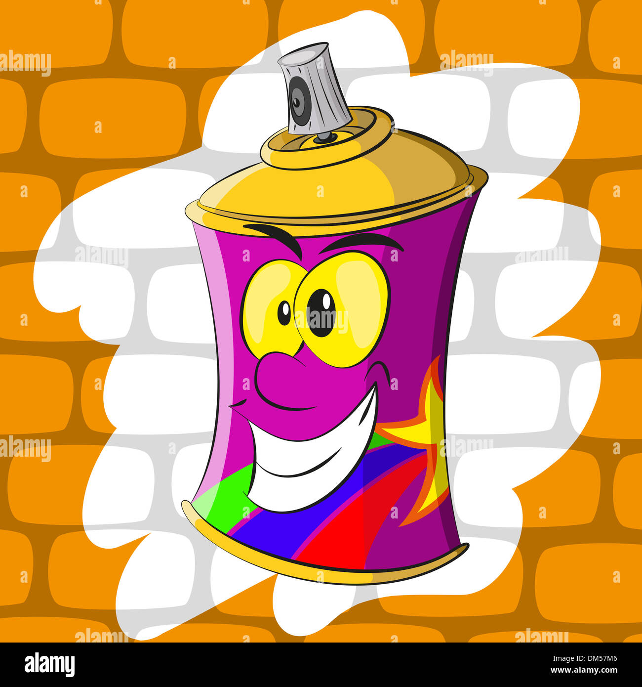 Graffiti Spray Can Clipart