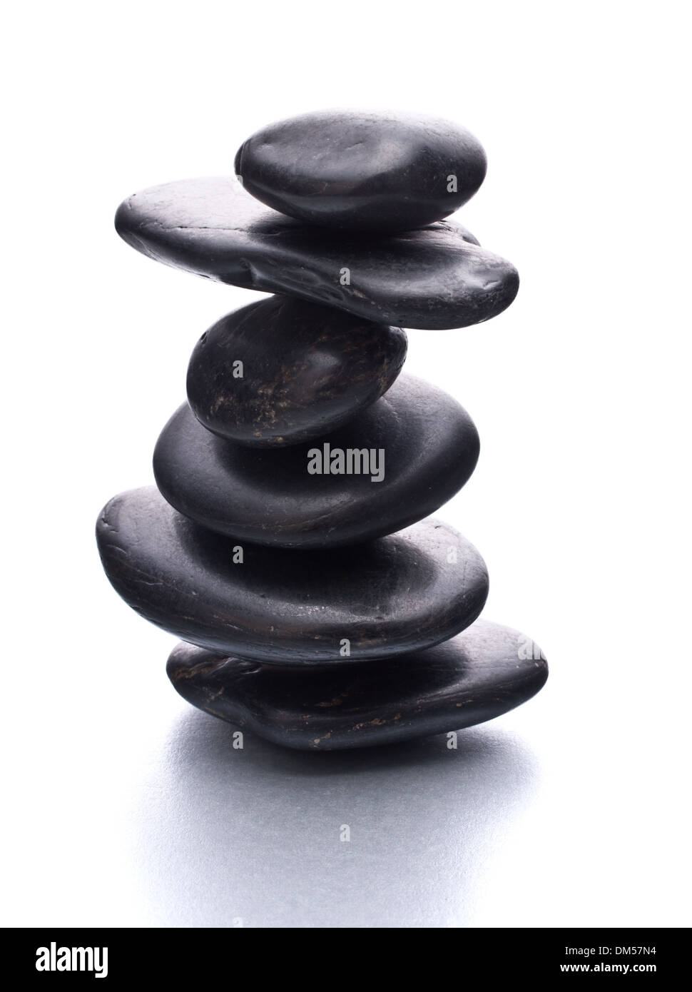 Zen pebbles balance. Spa and healthcare concept Stock Photo - Alamy