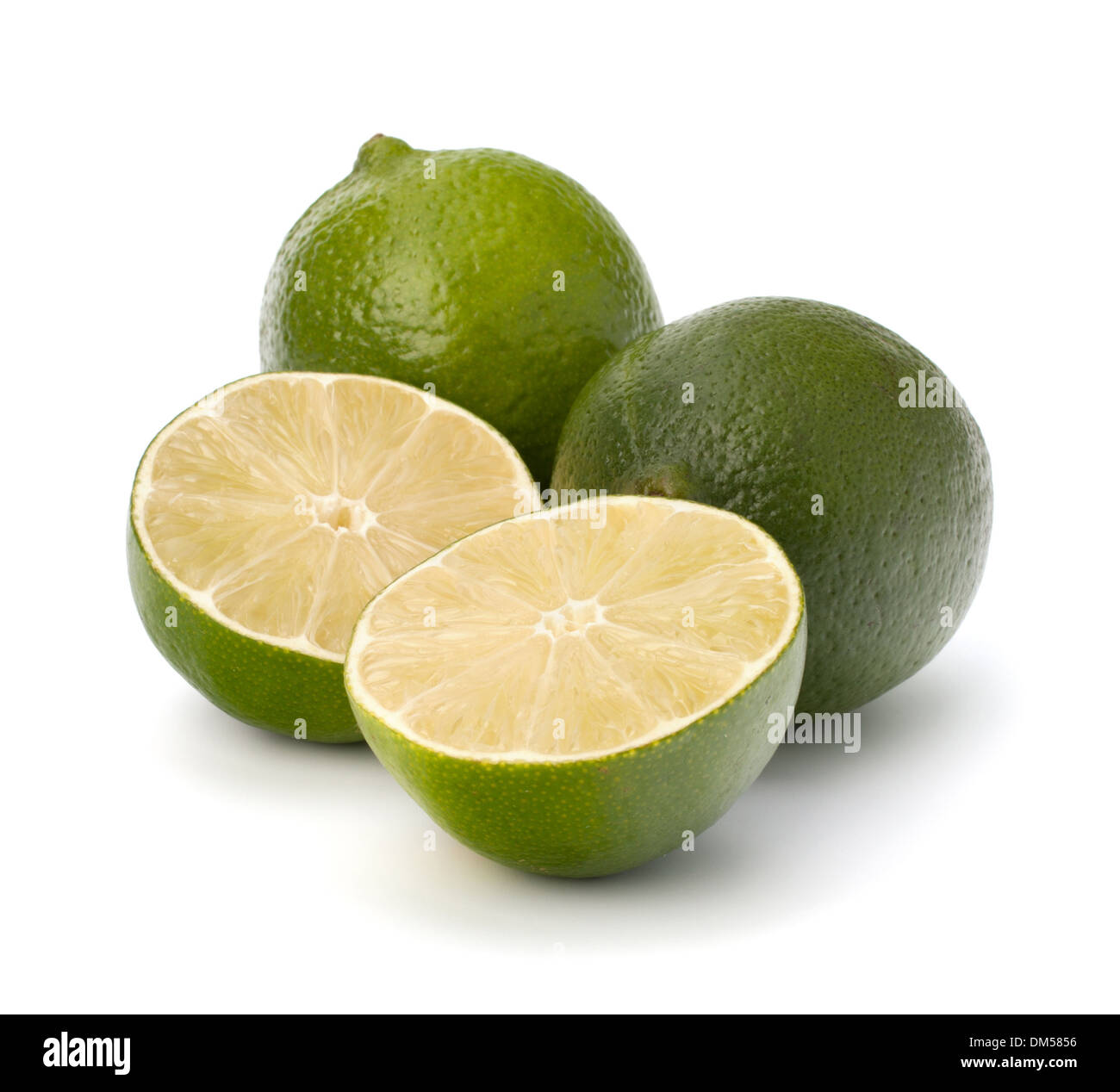 lime isolated on white background Stock Photo - Alamy