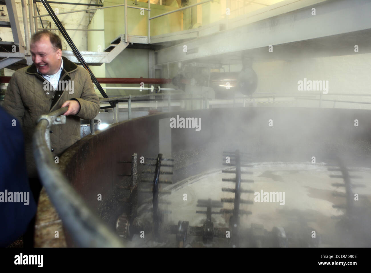 Inside the Bruichladdich Distillery, isle of Islay in Scotland Stock ...