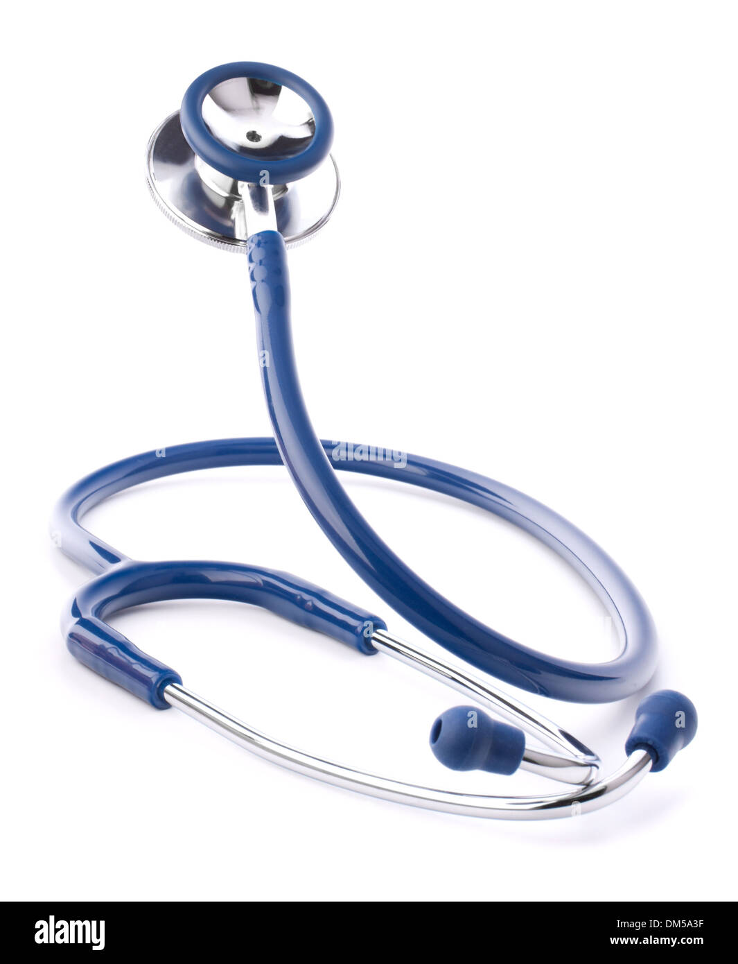 Medical stethoscope or phonendoscope isolated on white background ...