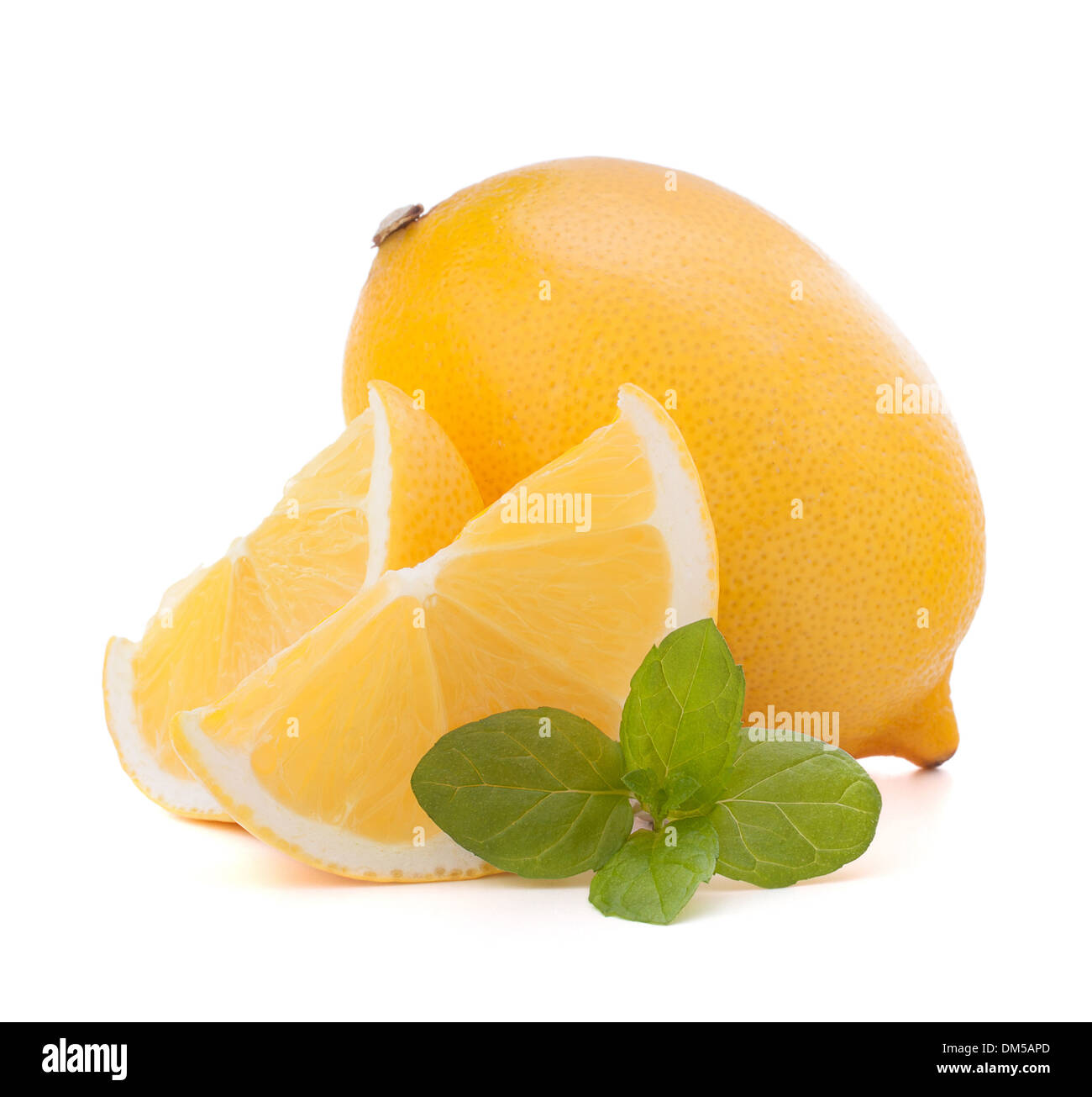 Lemon or citron citrus fruit isolated on white background cutout Stock ...