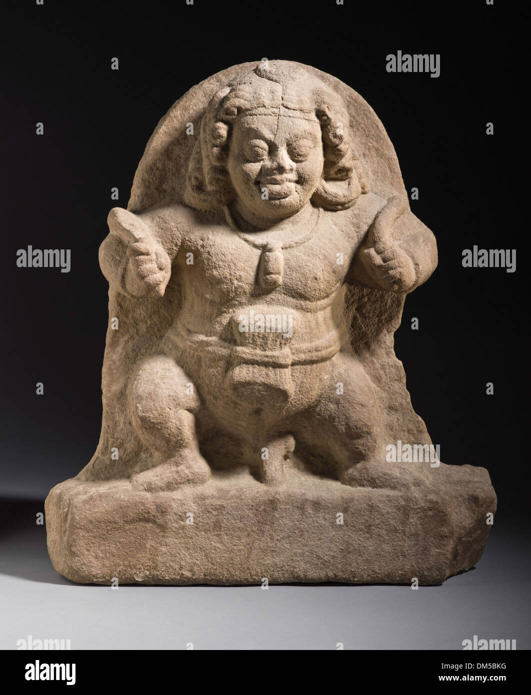 This artwork, titled *A Dwarf Drummer*, depicts a figure of small ...