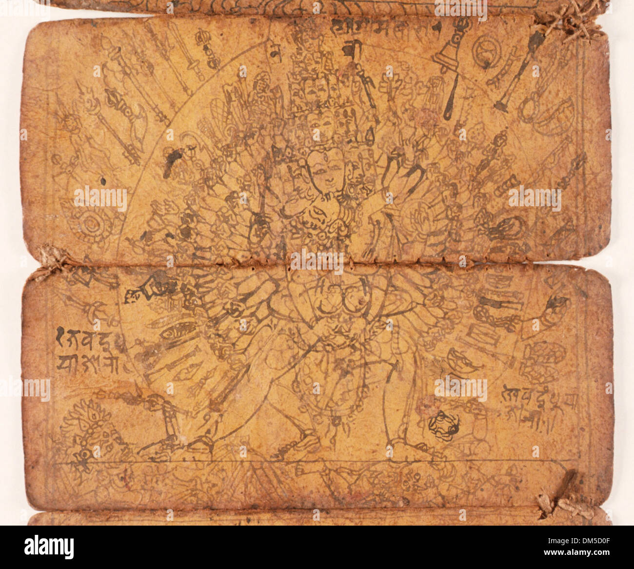 This 35mm slide from a book of iconography presents another detailed ...