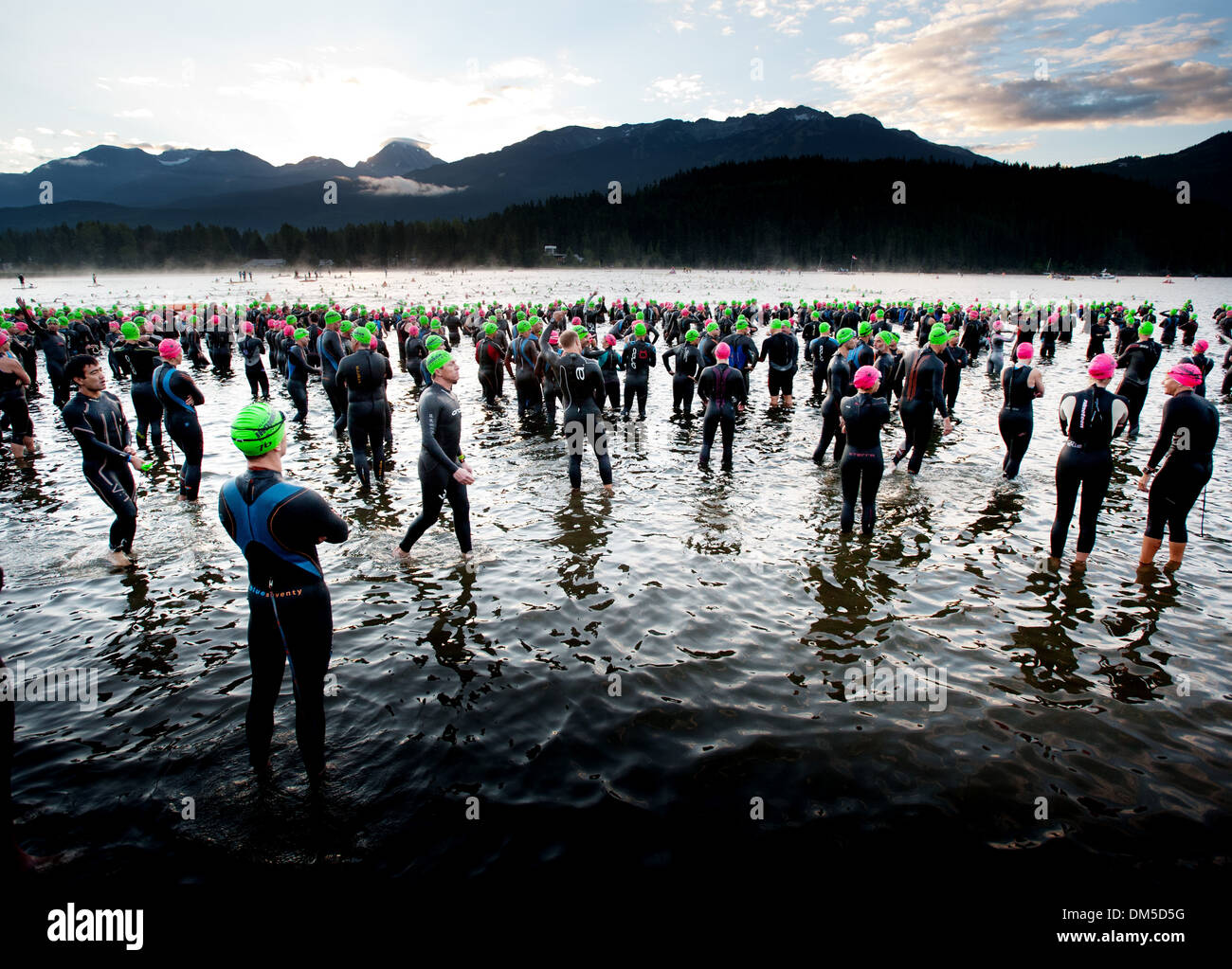 Swim race start hi-res stock photography and images - Alamy