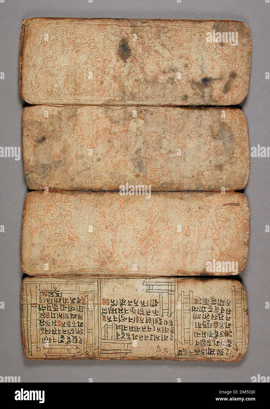 This page from the *Book of Iconography* displays various religious and ...