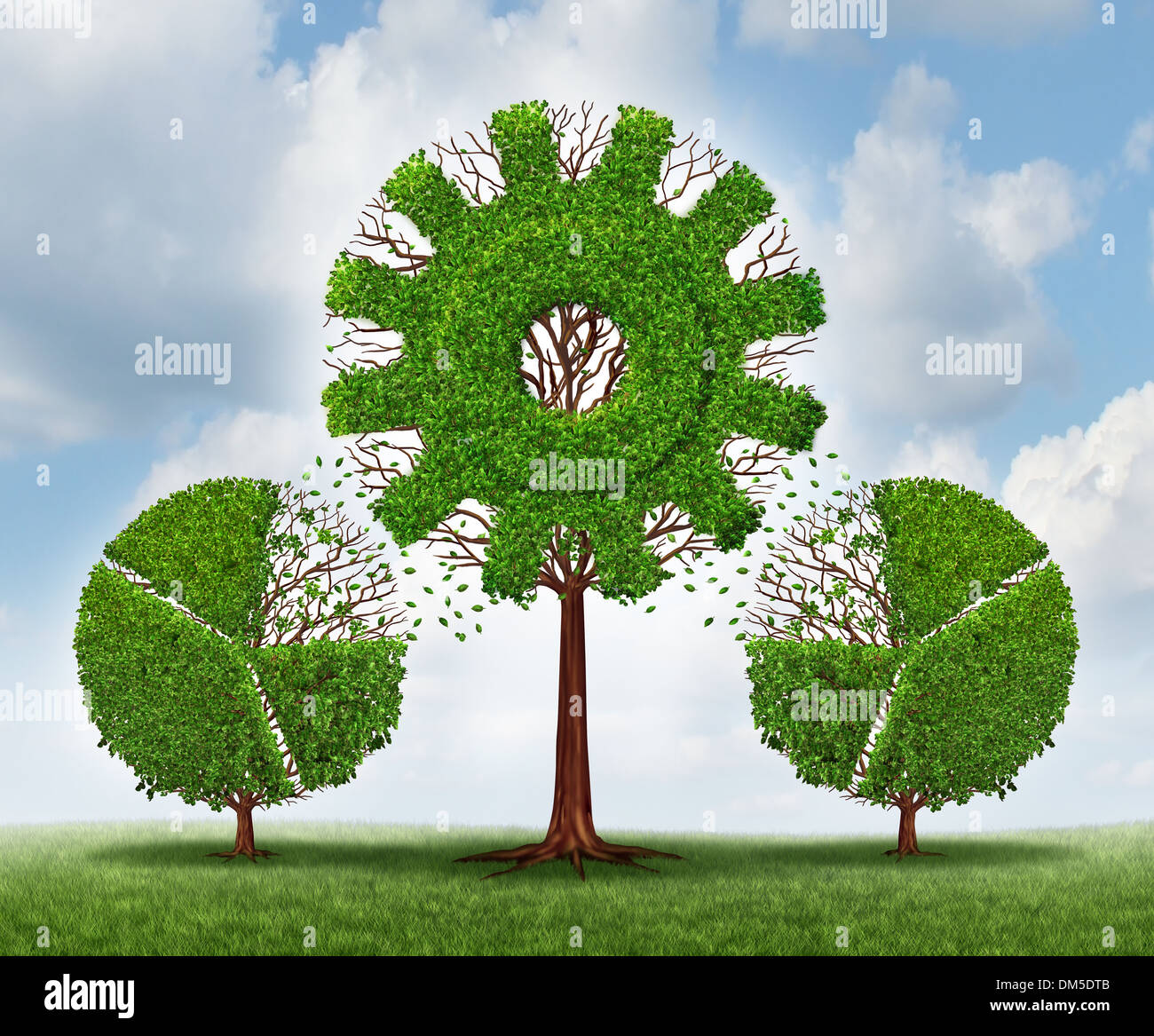 Tree trees chart hi-res stock photography and images - Alamy