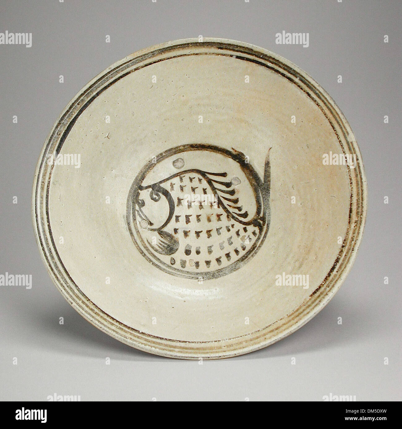 This bowl is a fine example of historical ceramic craftsmanship ...