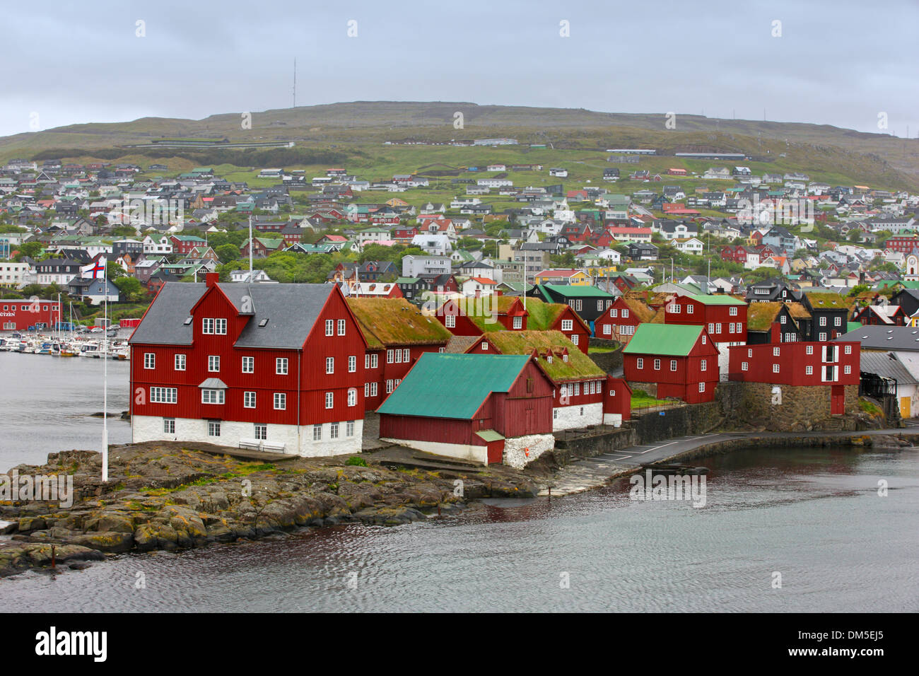 Tinganes, Torshavn, Strymoy Island, Faroe Islands Stock Photo - Alamy