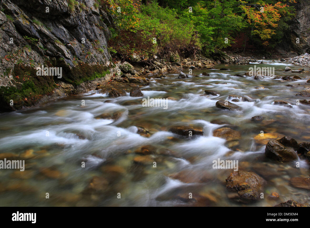 Alt St. Johann movement river flow riverbed river run body of water ...