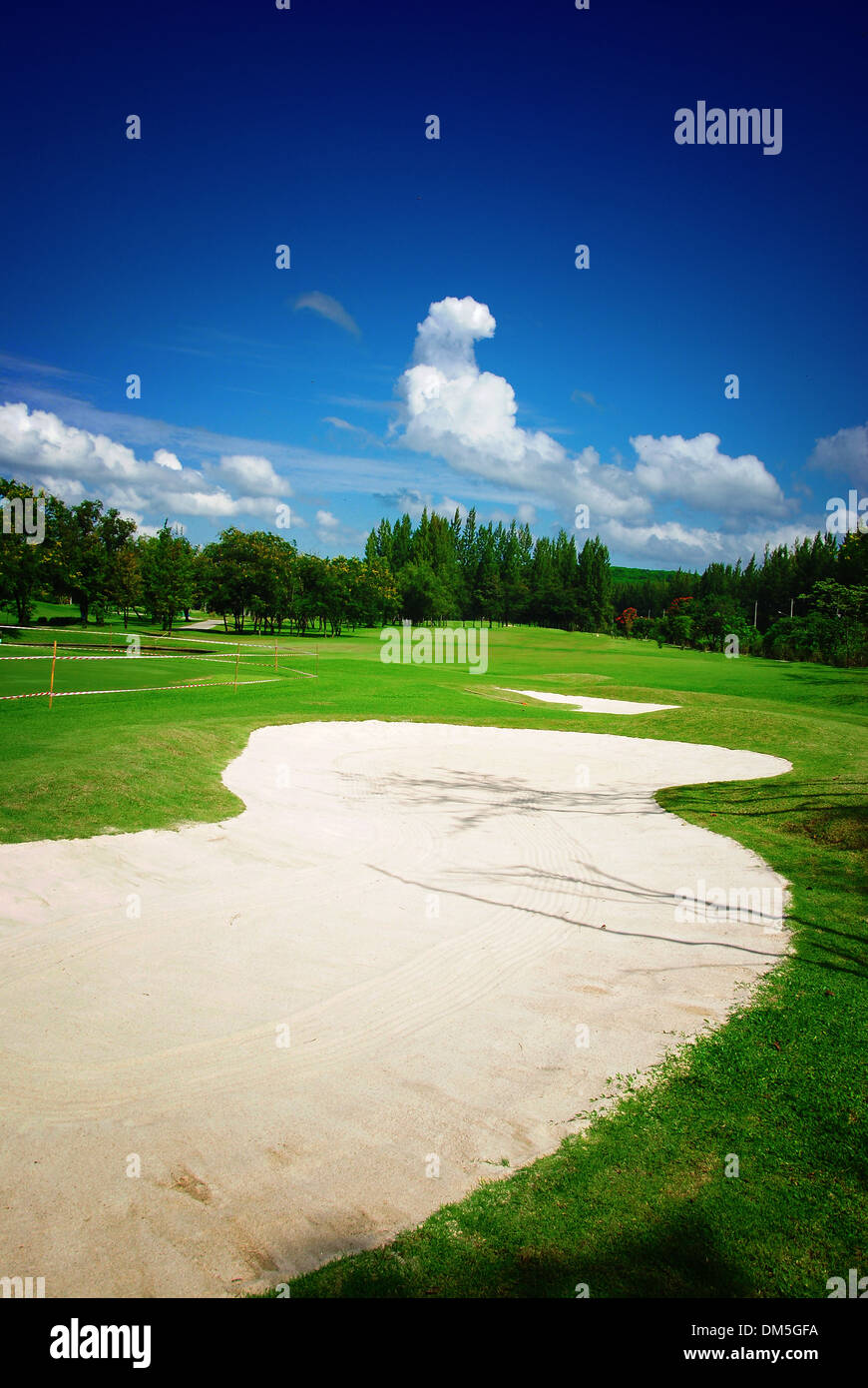 Sport golf course Stock Photo - Alamy